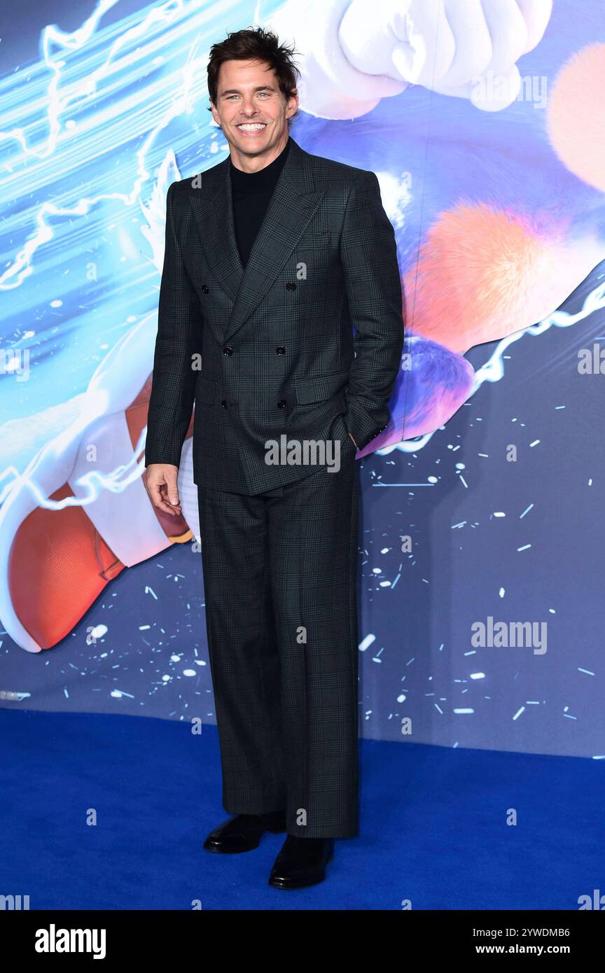 James Marsden bei der Premiere des Kinofilms Sonic the Hedgehog 3 im ...