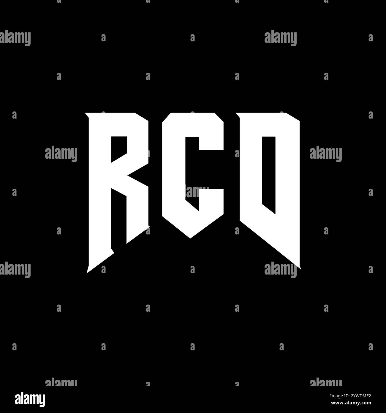 RCD letter logo design for technology company. RCD logo design black ...