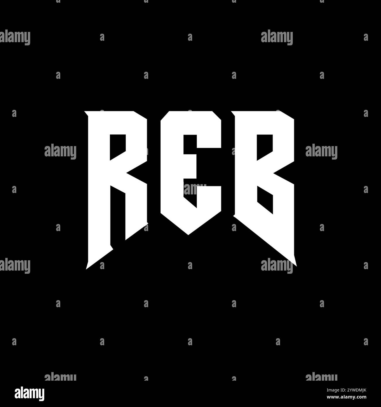 Reb business company logo hi-res stock photography and images - Alamy