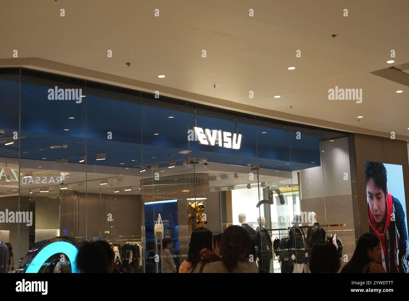 Bangkok, Thailand, Nov 21, 2024: Evisu store in shopping mall, denim and jeans shop Stock Photo ...