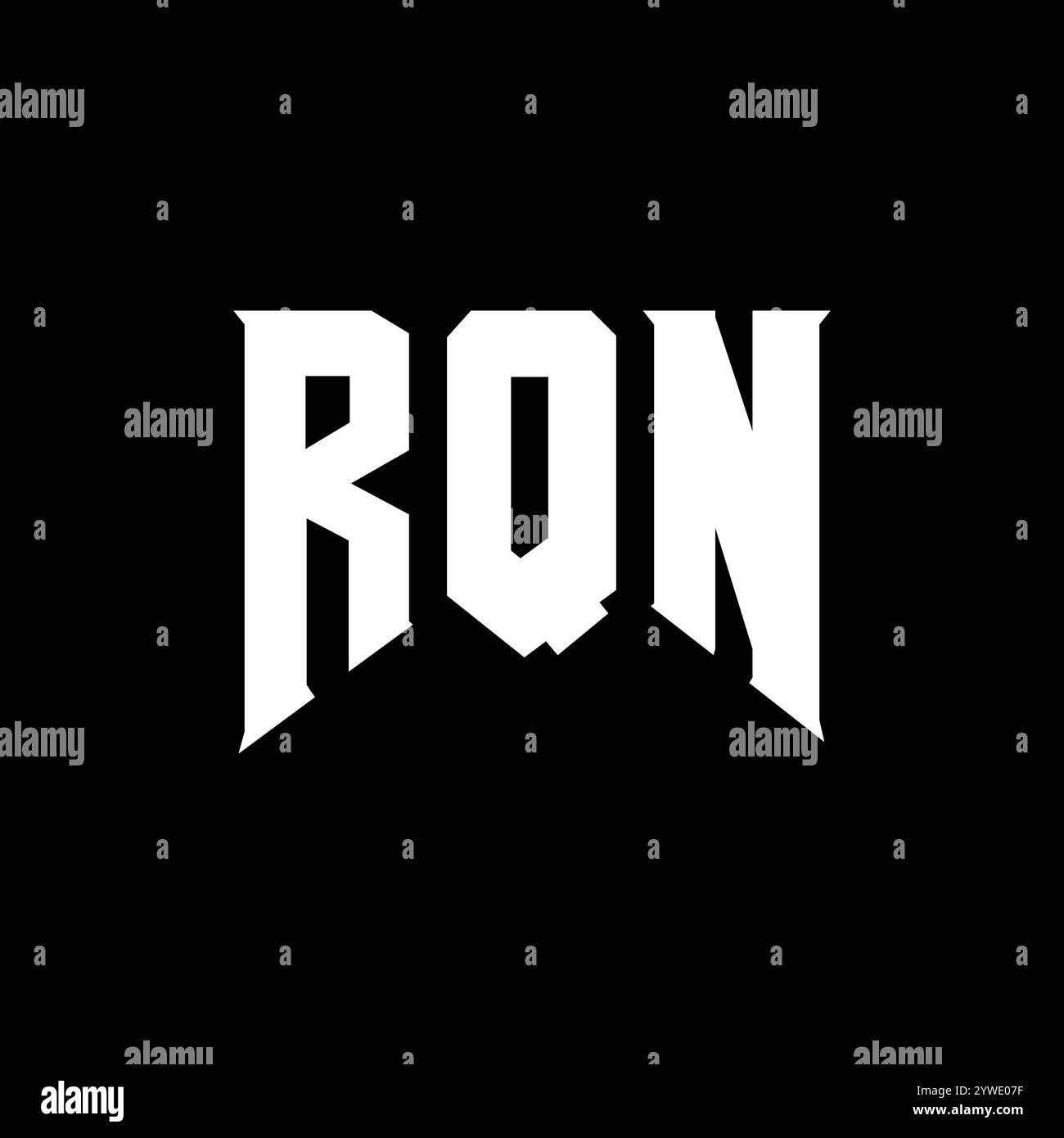 RQN letter logo design for technology company. RQN logo design black ...