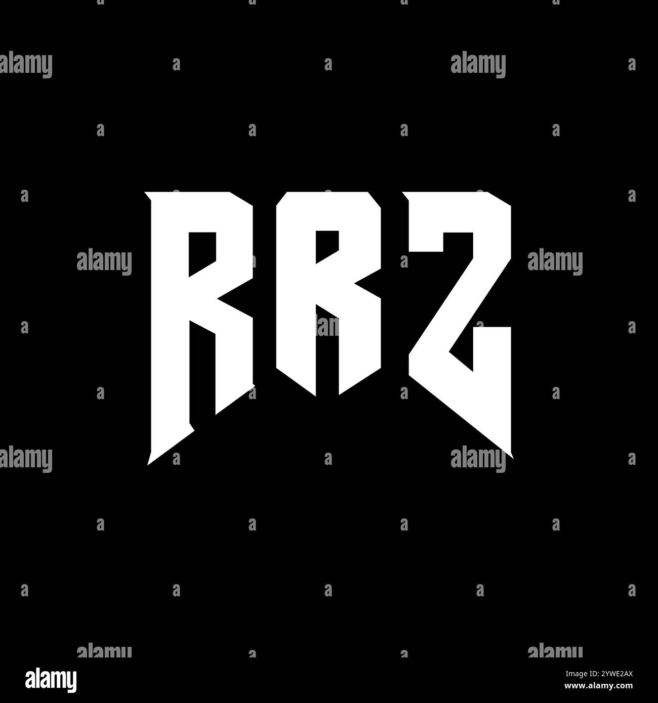 Rrz logo design hi-res stock photography and images - Alamy