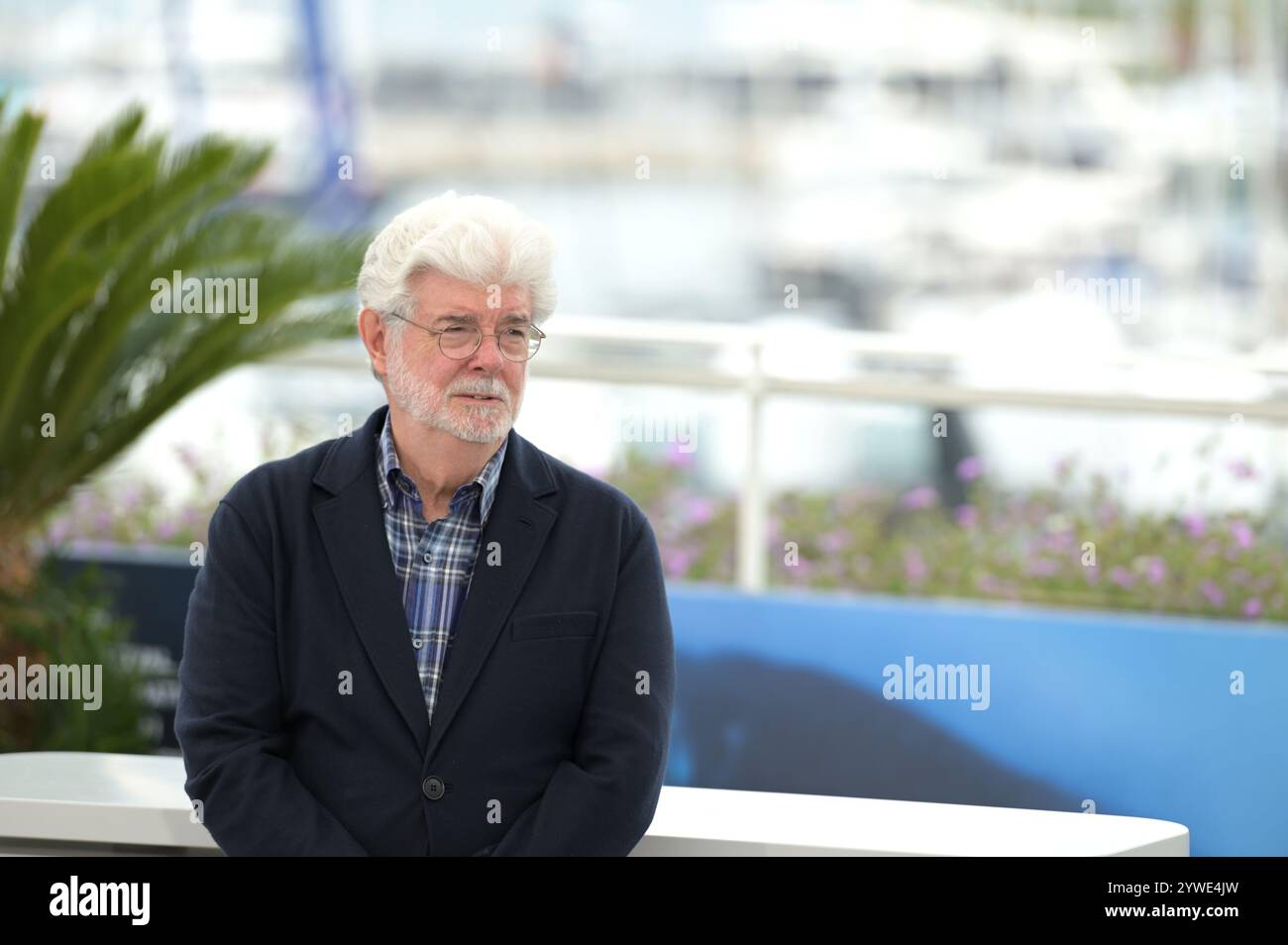 May 24th, Cannes PALME D’OR GEORGE LUCAS photocall Red Carpet at the ...