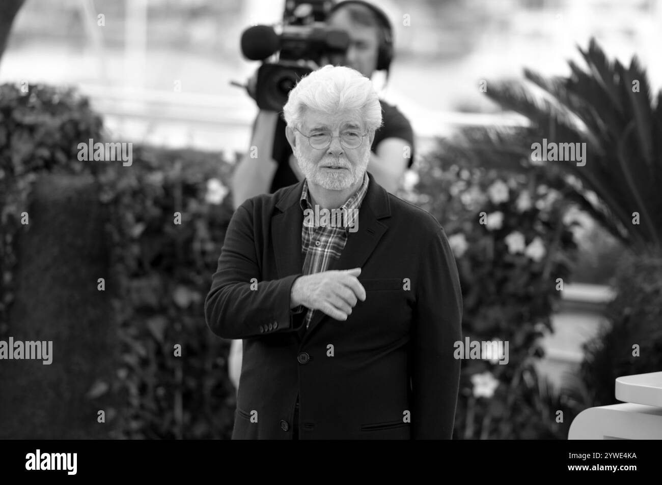 May 24th, Cannes PALME D’OR GEORGE LUCAS photocall Red Carpet at the ...
