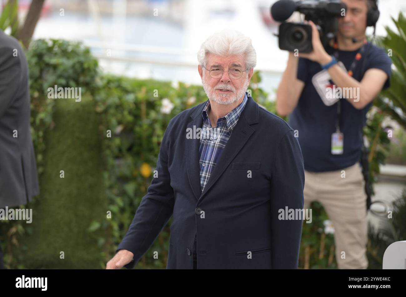 May 24th, Cannes PALME D’OR GEORGE LUCAS photocall Red Carpet at the ...