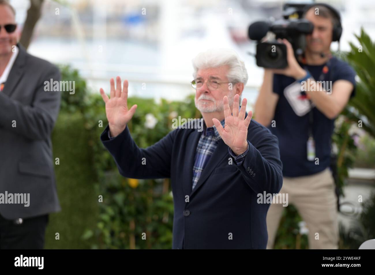 May 24th, Cannes PALME D’OR GEORGE LUCAS photocall Red Carpet at the ...