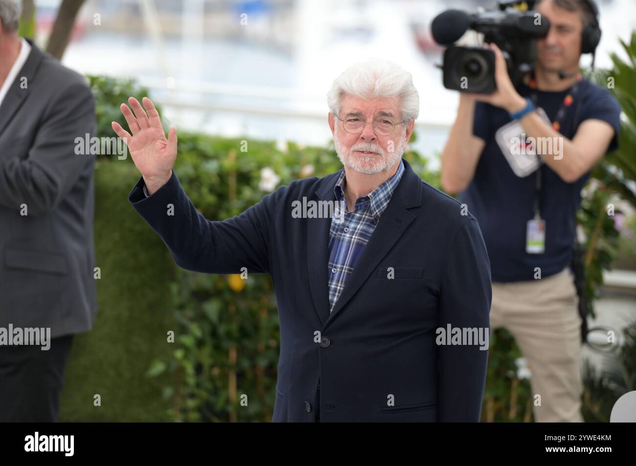 May 24th, Cannes PALME D’OR GEORGE LUCAS photocall Red Carpet at the ...