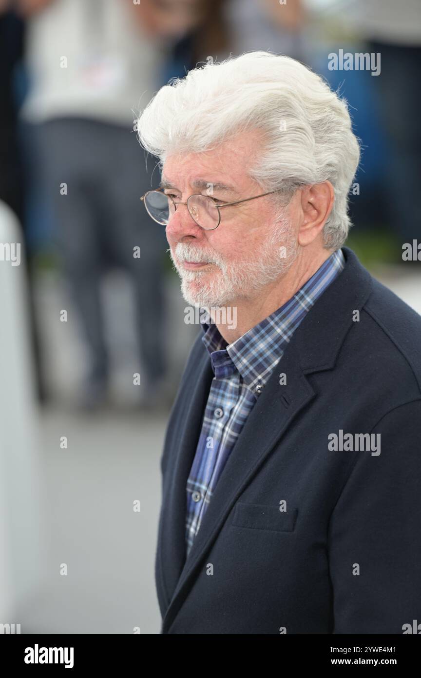 May 24th, Cannes PALME D’OR GEORGE LUCAS photocall Red Carpet at the ...