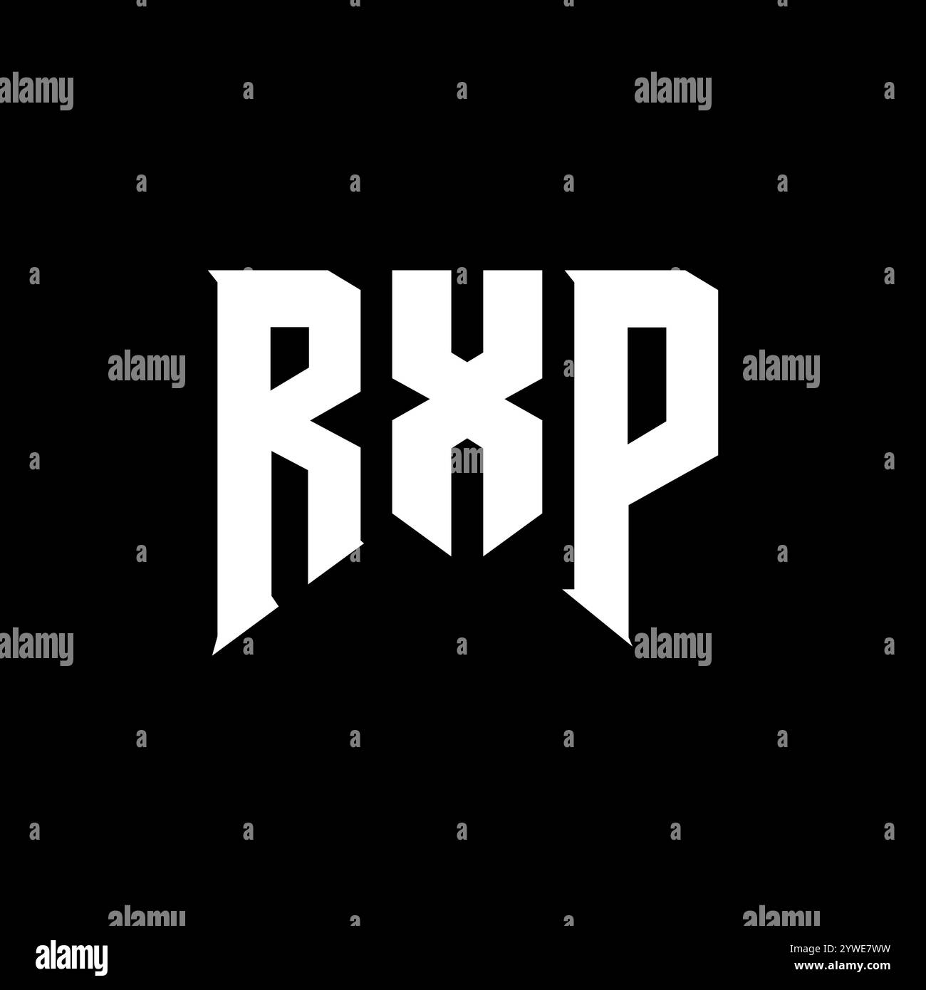 Rxp minimalist logo hi-res stock photography and images - Alamy