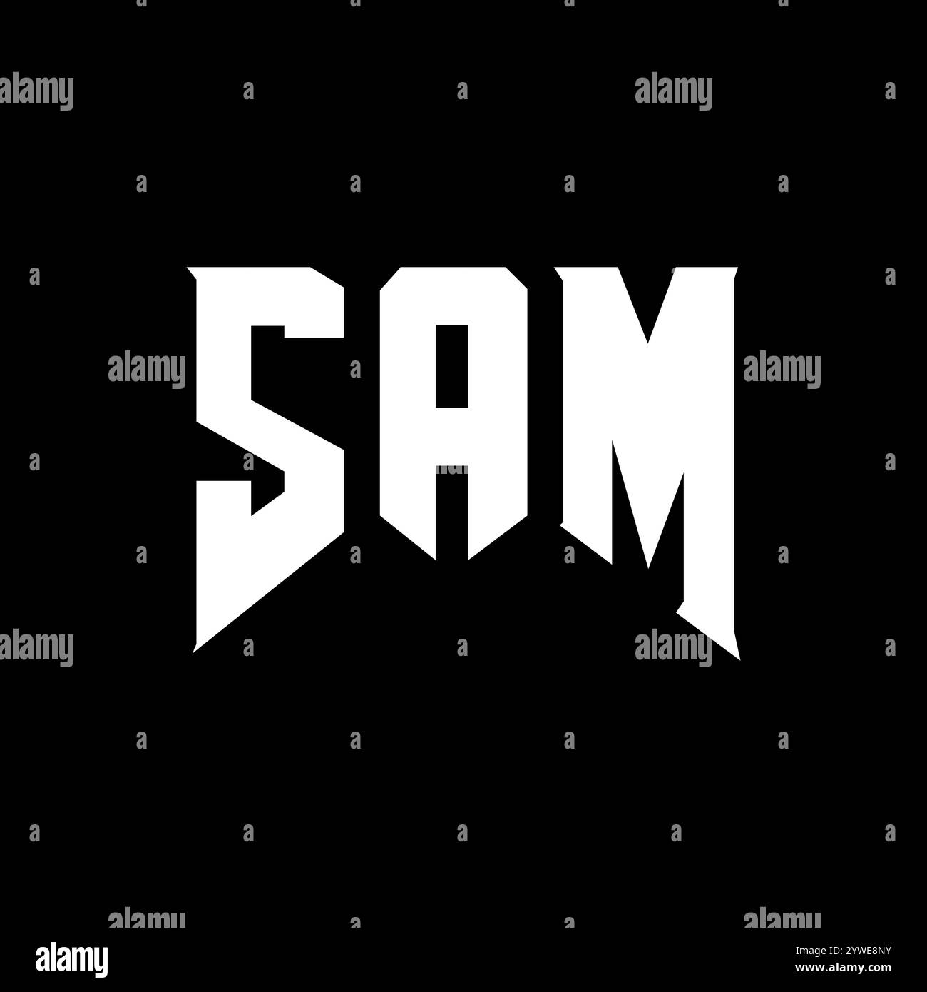 Sam tech logo Stock Vector Images - Alamy