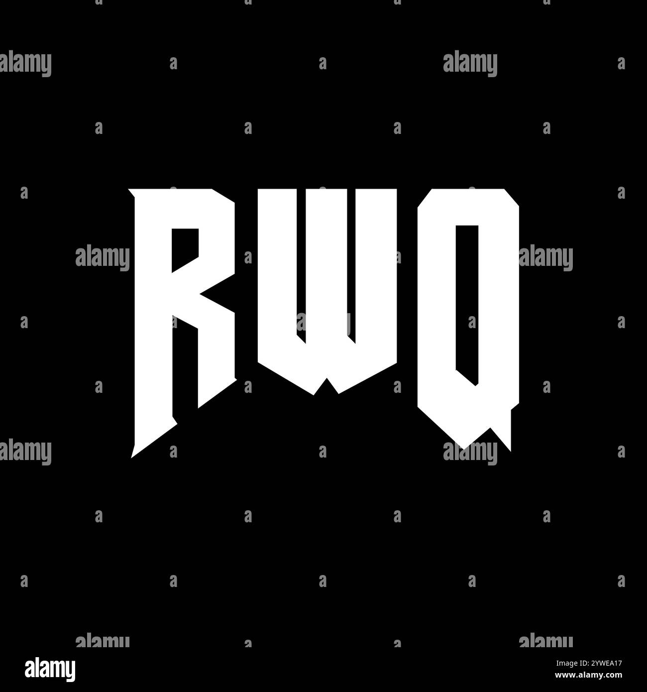 Rwq alphabet hi-res stock photography and images - Alamy