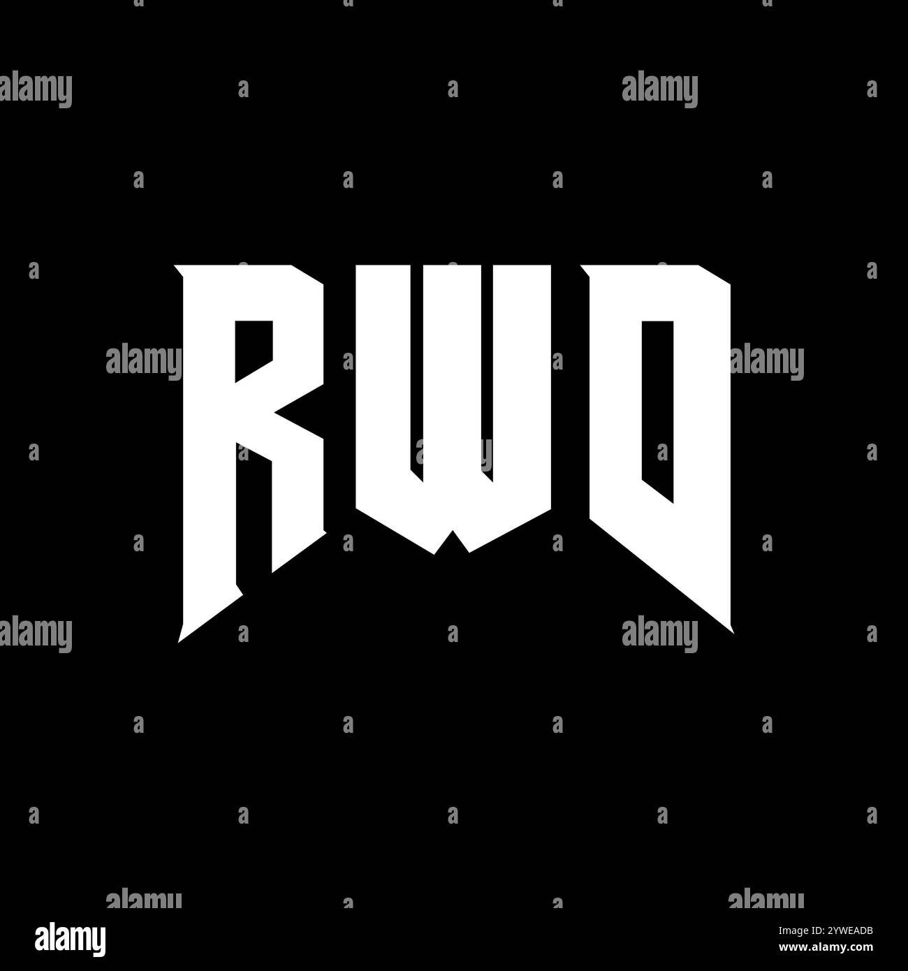 Rwd business company logo hi-res stock photography and images - Alamy
