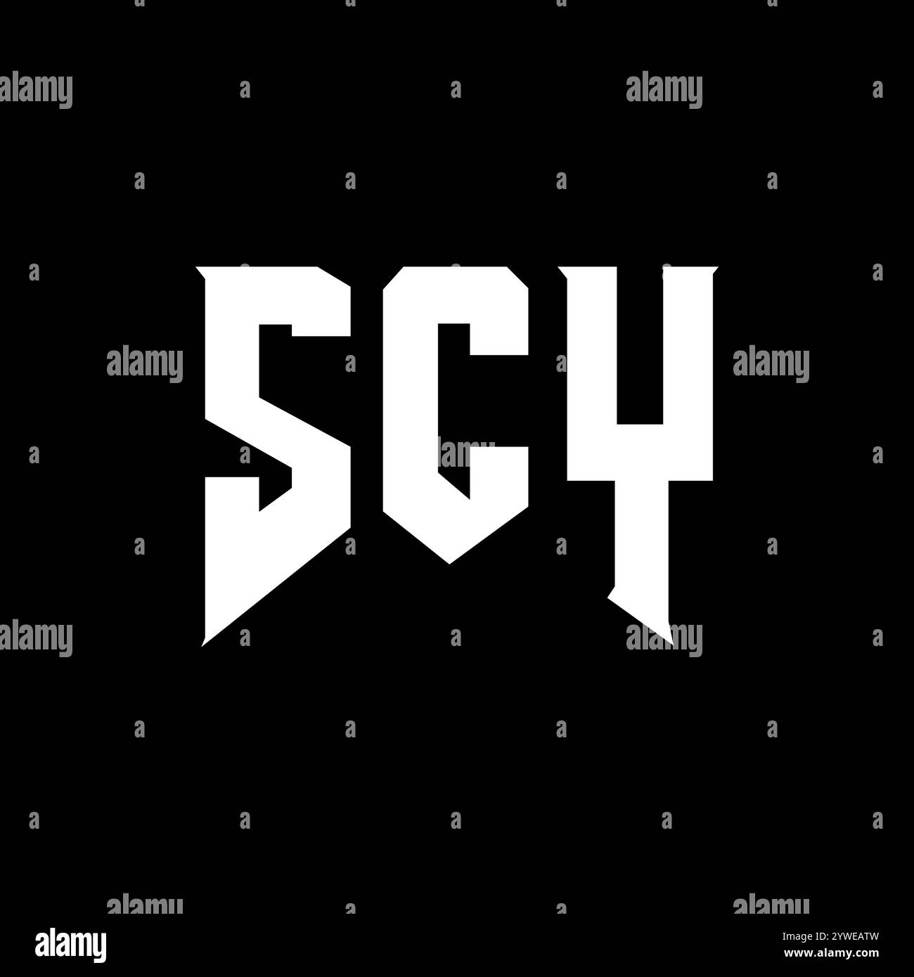 Scy technology company logo Stock Vector Images - Alamy