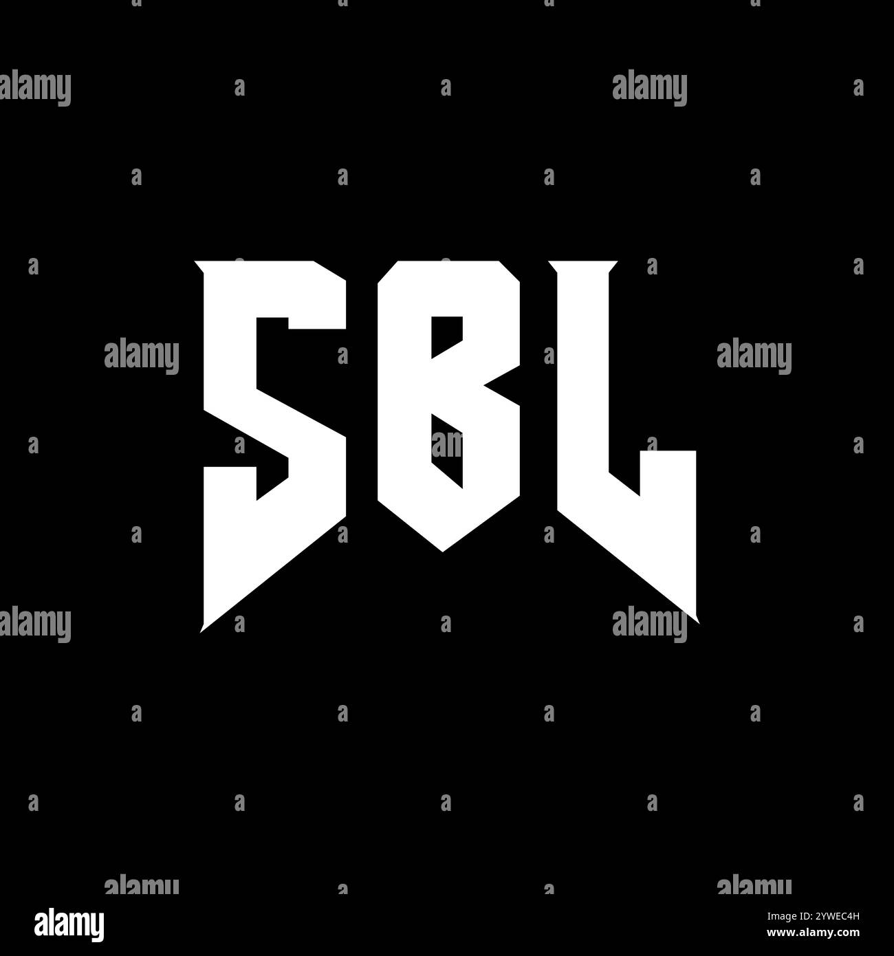 Letter sbl logo Black and White Stock Photos & Images - Alamy
