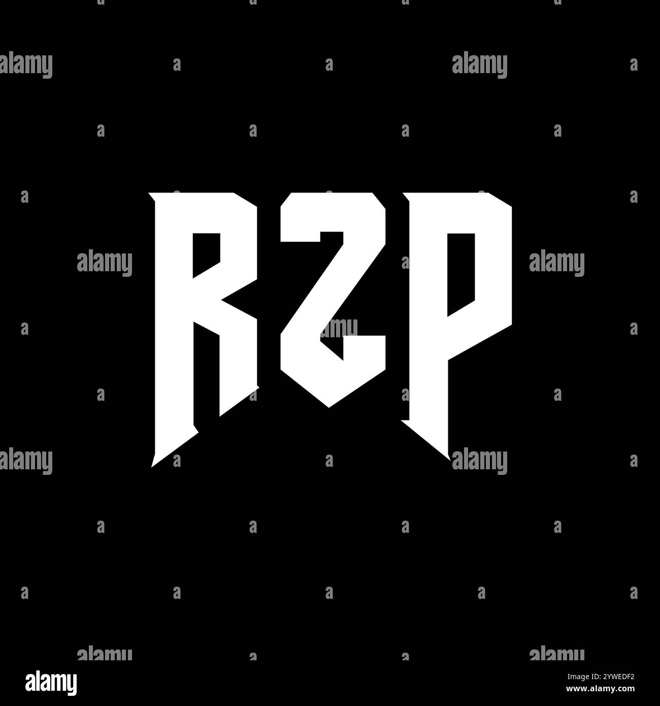 Rzp logo design hi-res stock photography and images - Alamy