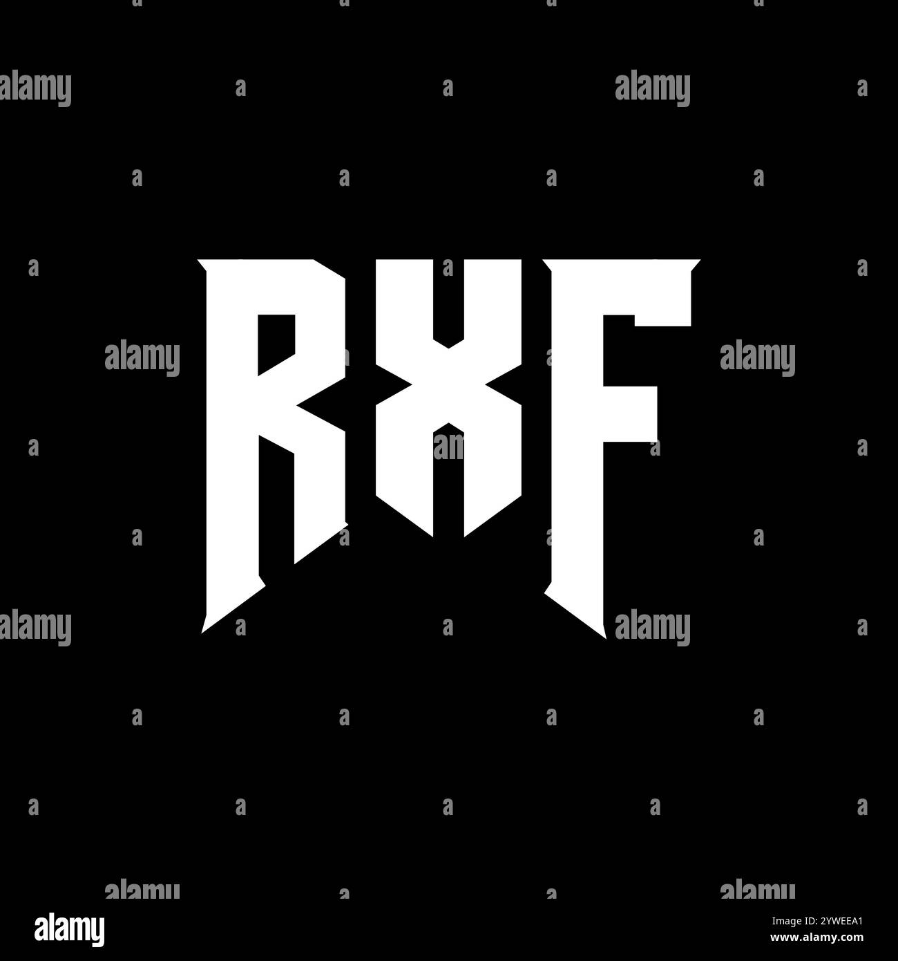 Rxf business company logo hi-res stock photography and images - Alamy