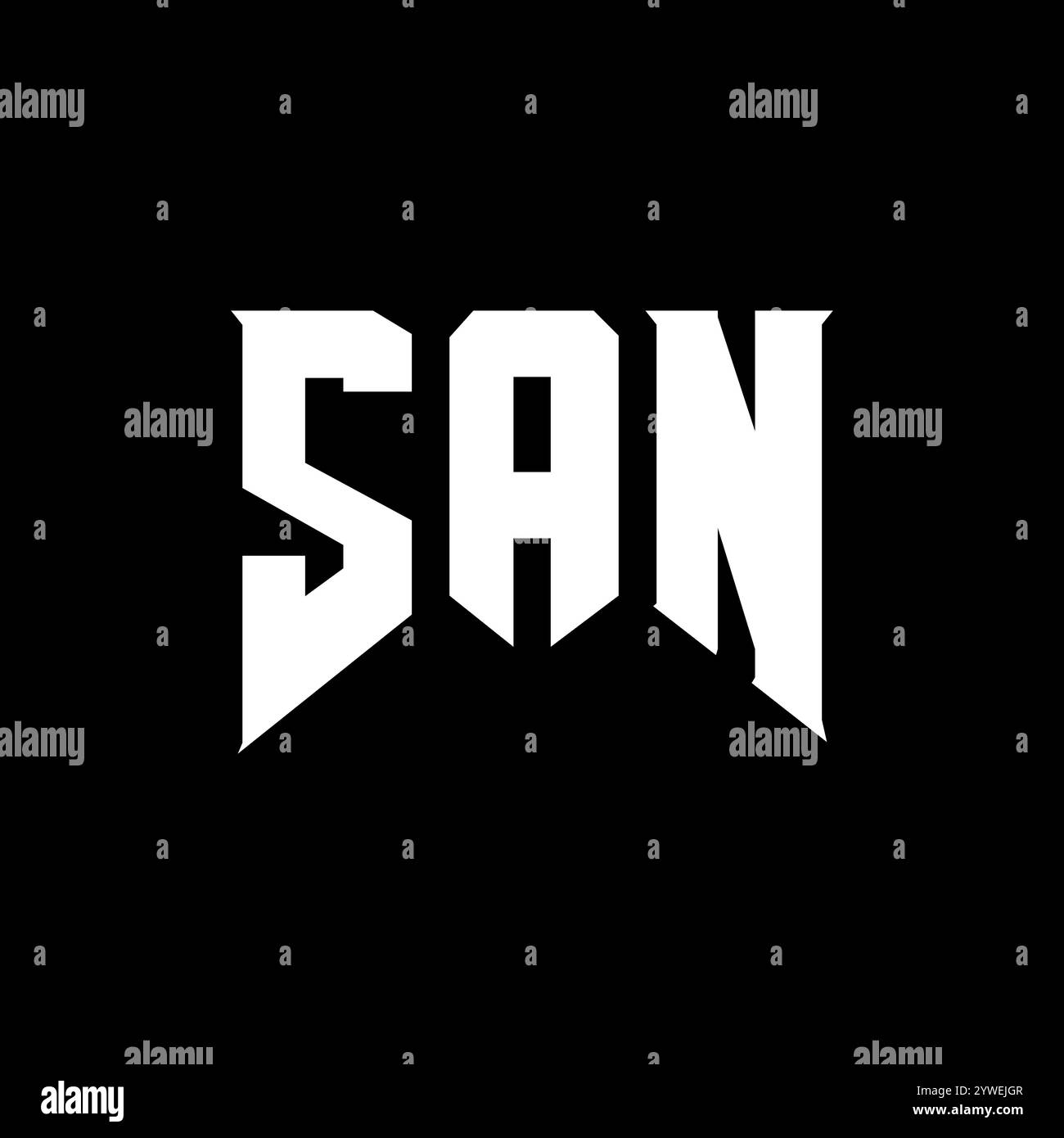 SAN letter logo design for technology company. SAN logo design black ... SAN letter logo design for technology company. SAN logo design black ...