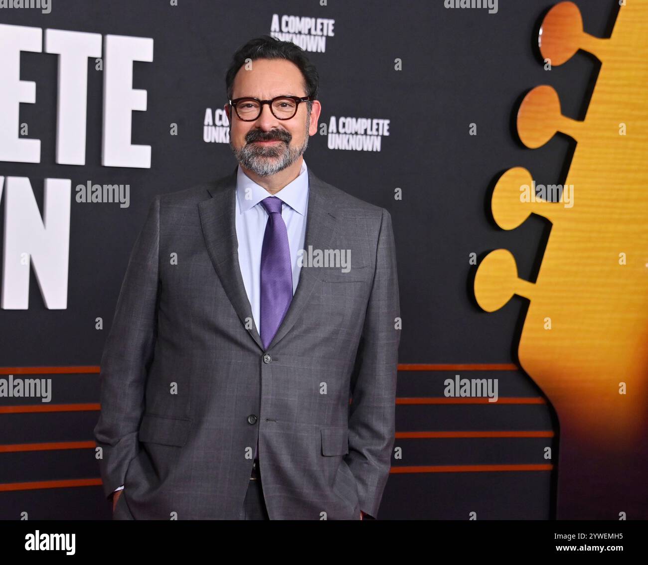 Director James Mangold attends the premiere of the biographical drama ...