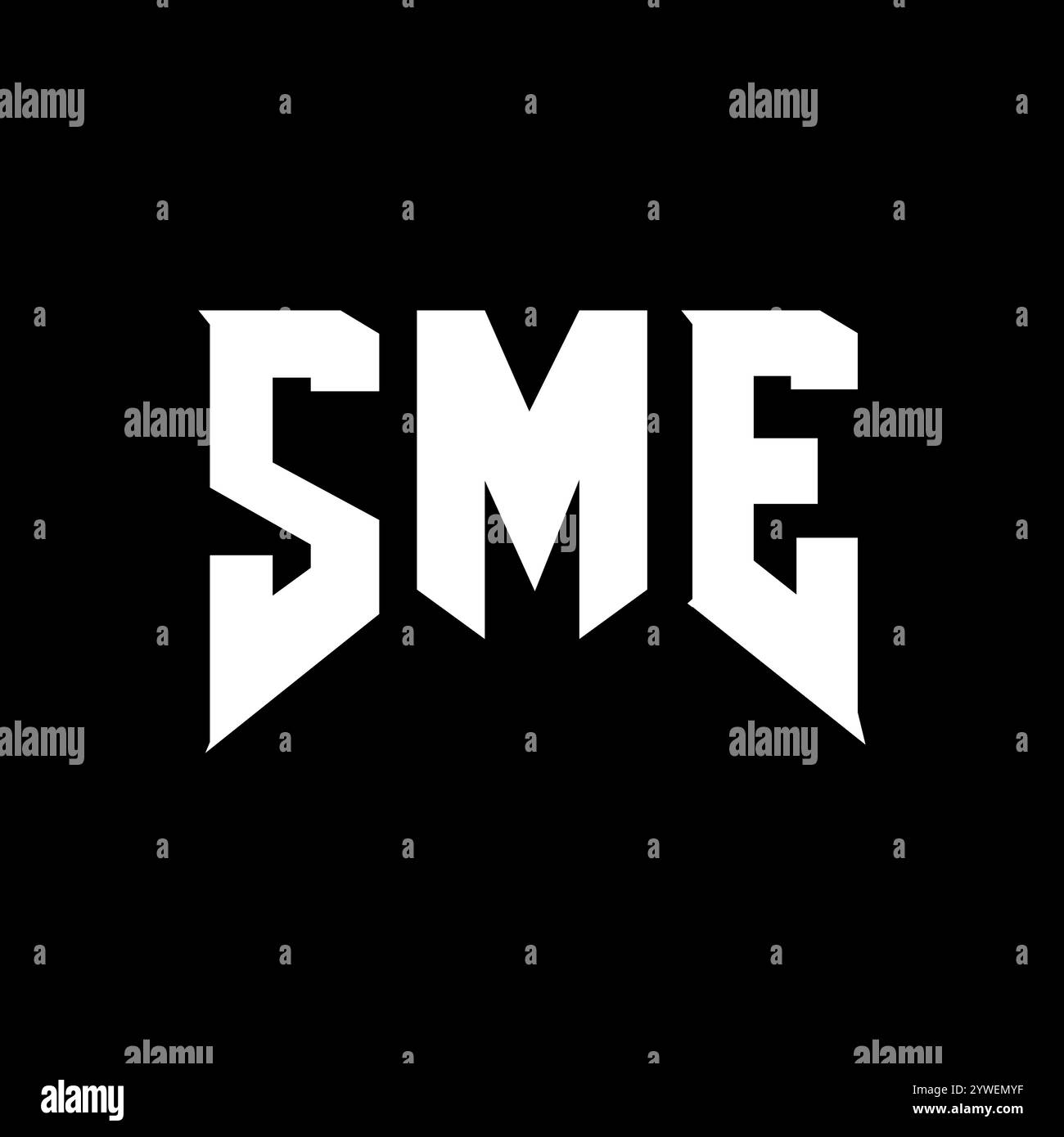 SME letter logo design for technology company. SME logo design black ...