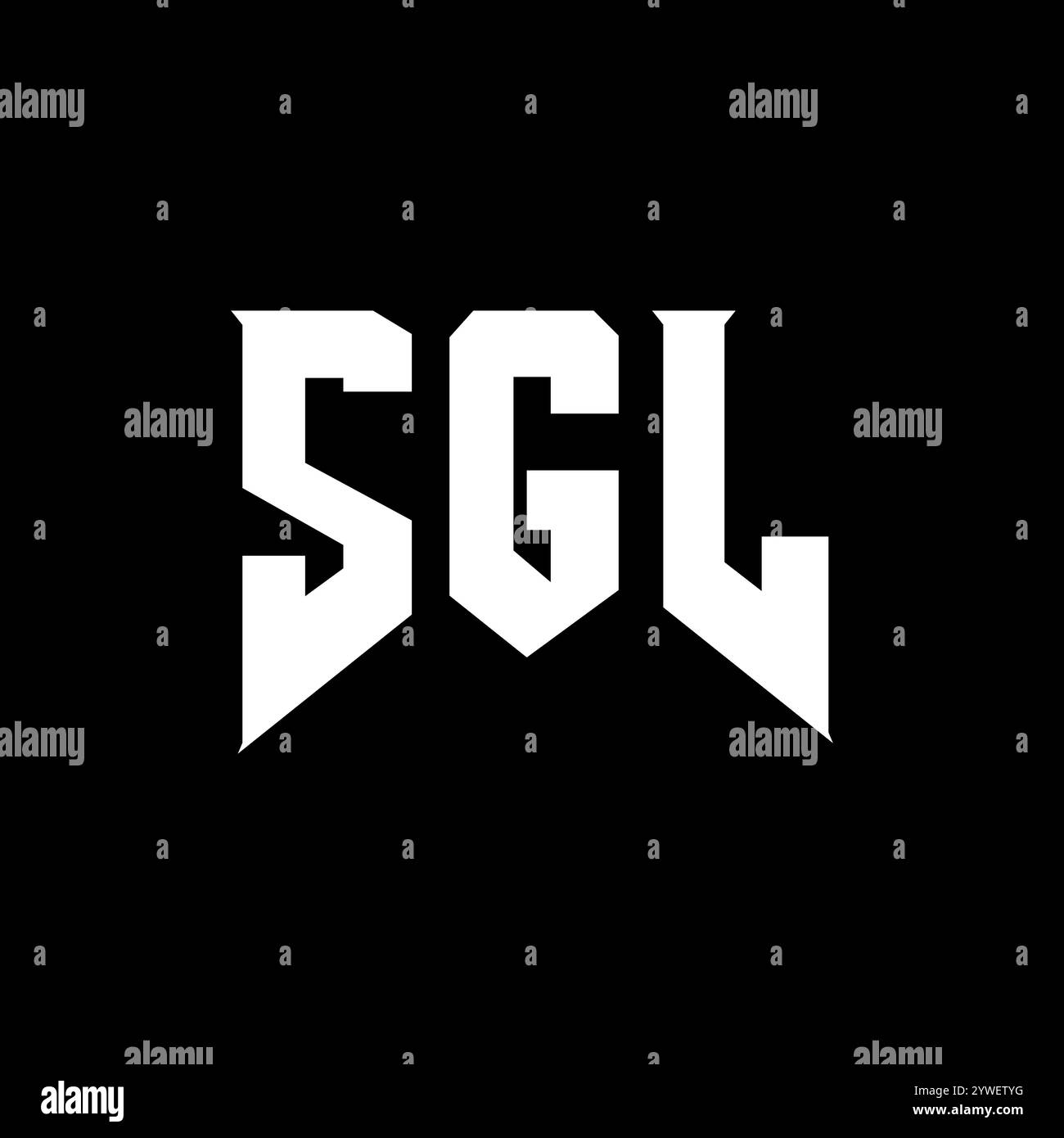 SGL letter logo design for technology company. SGL logo design black ...