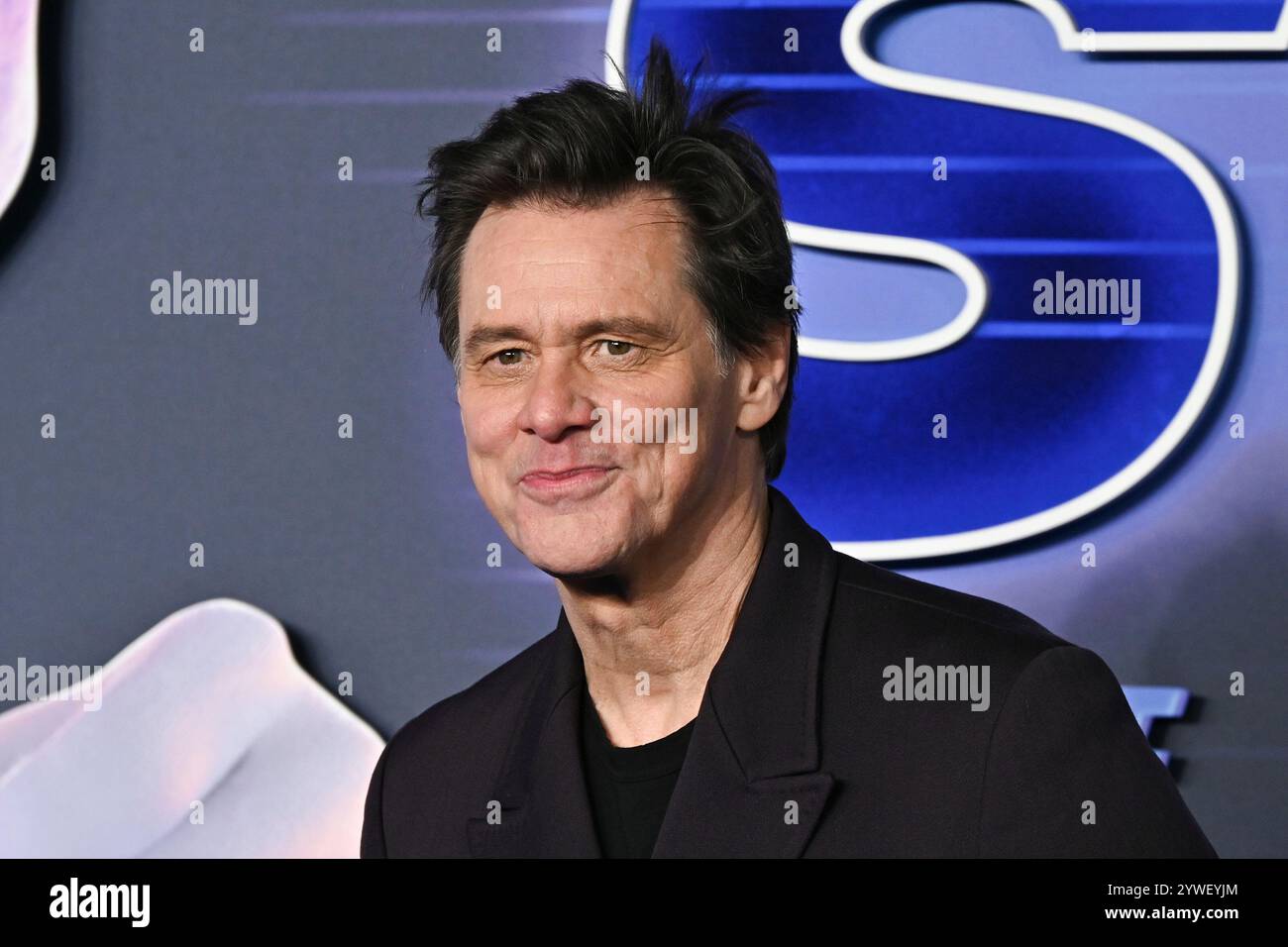Jim Carrey attends “Sonic the Hedgehog 3” UK Premiere at Cineworld ...