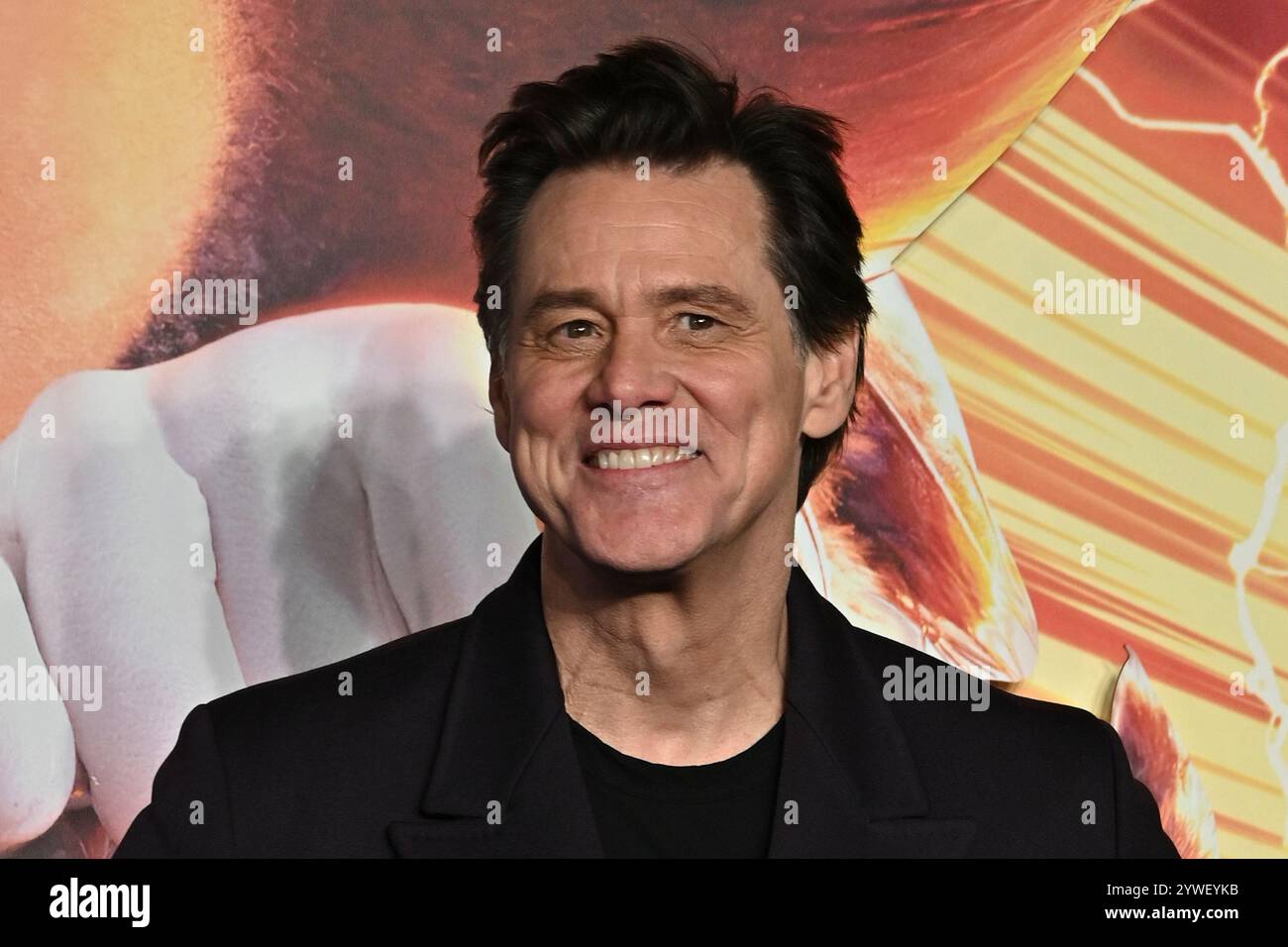 Jim Carrey attends “Sonic the Hedgehog 3” UK Premiere at Cineworld ...
