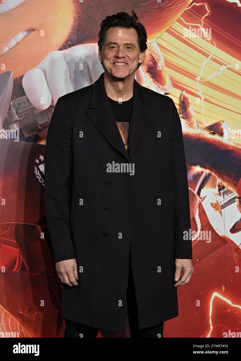 Jim Carrey attends “Sonic the Hedgehog 3” UK Premiere at Cineworld ...
