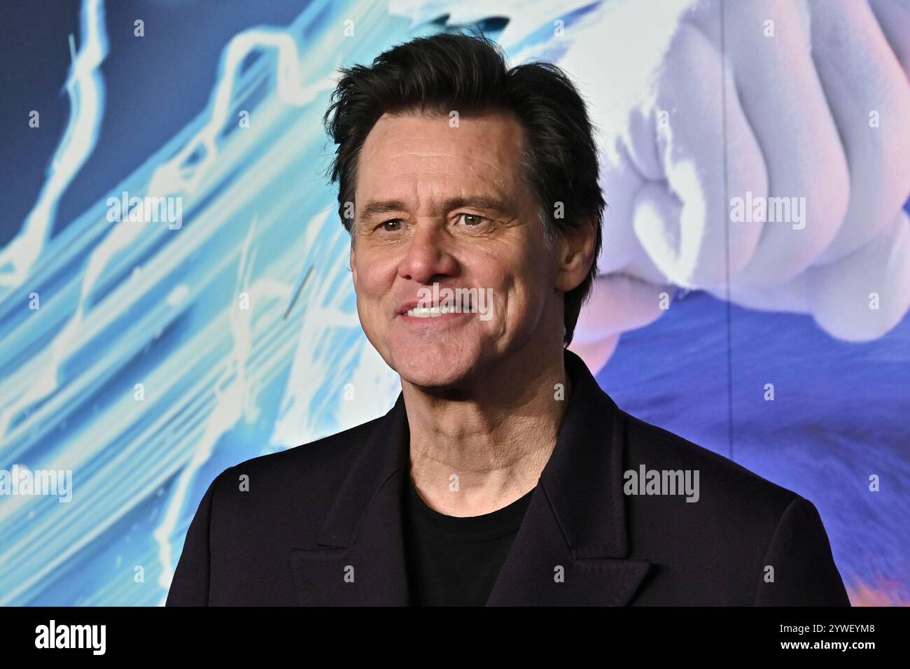 Jim Carrey attends “Sonic the Hedgehog 3” UK Premiere at Cineworld ...