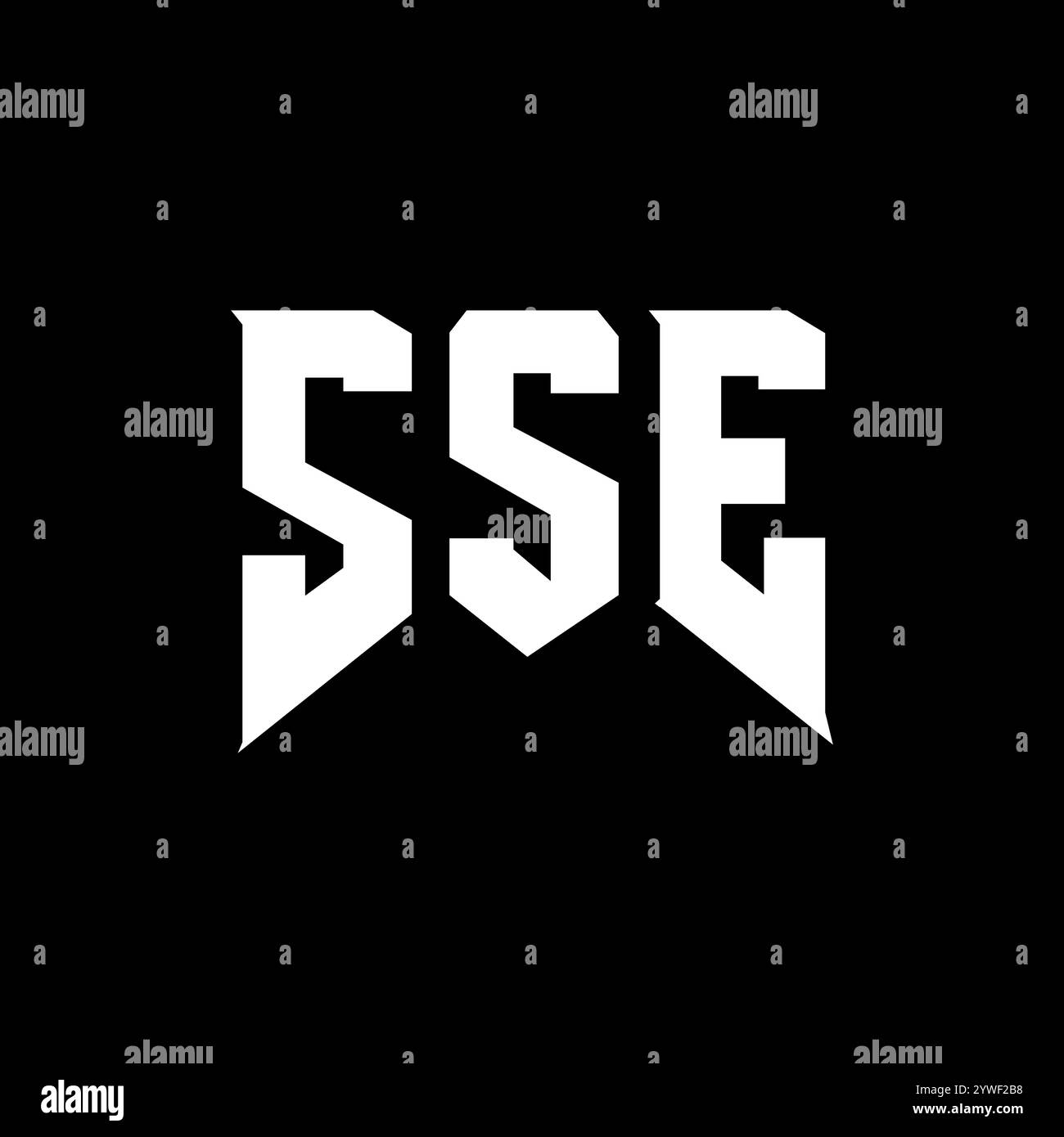 SSE letter logo design for technology company. SSE logo design black ...