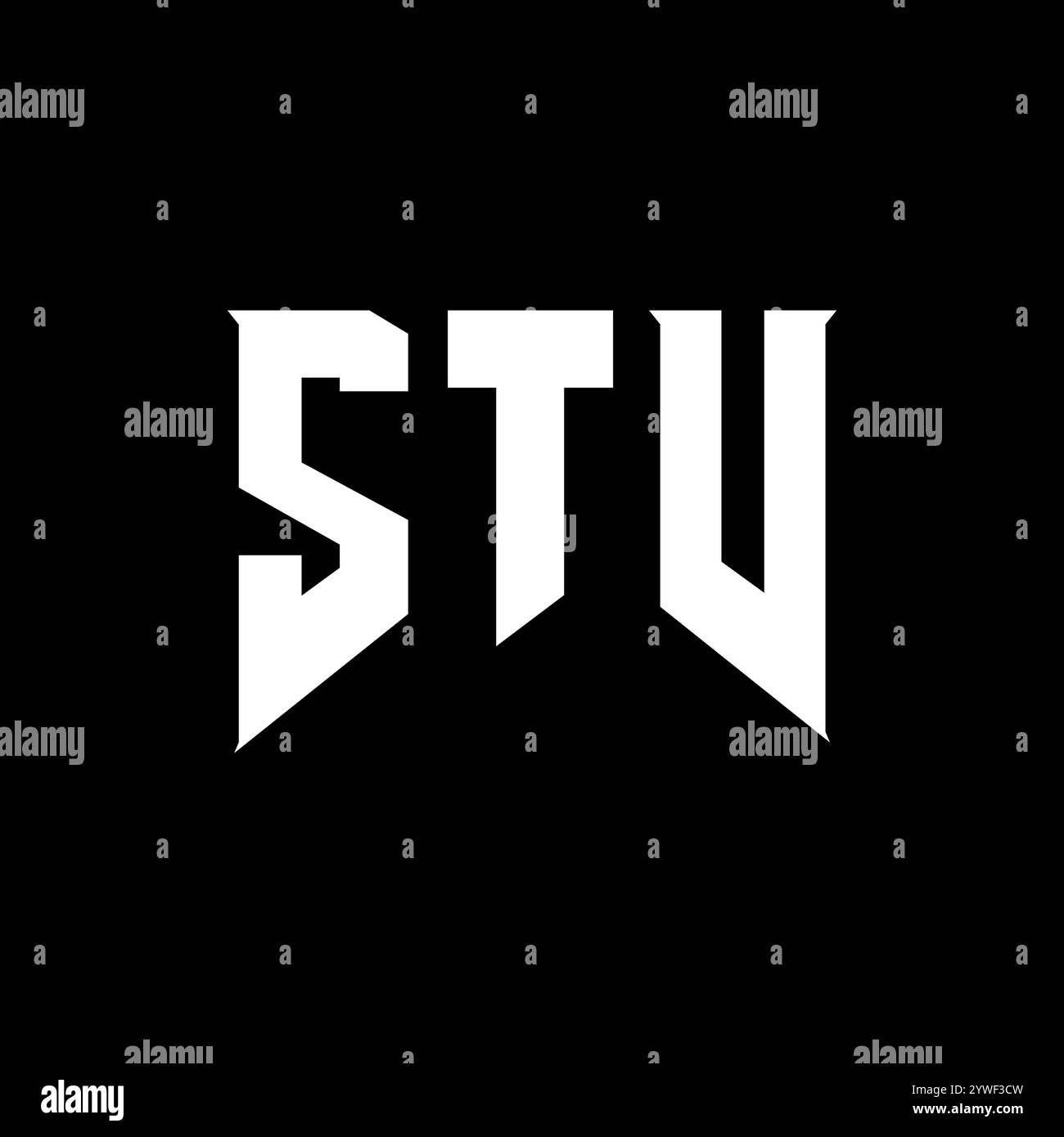 STV letter logo design for technology company. STV logo design black ...