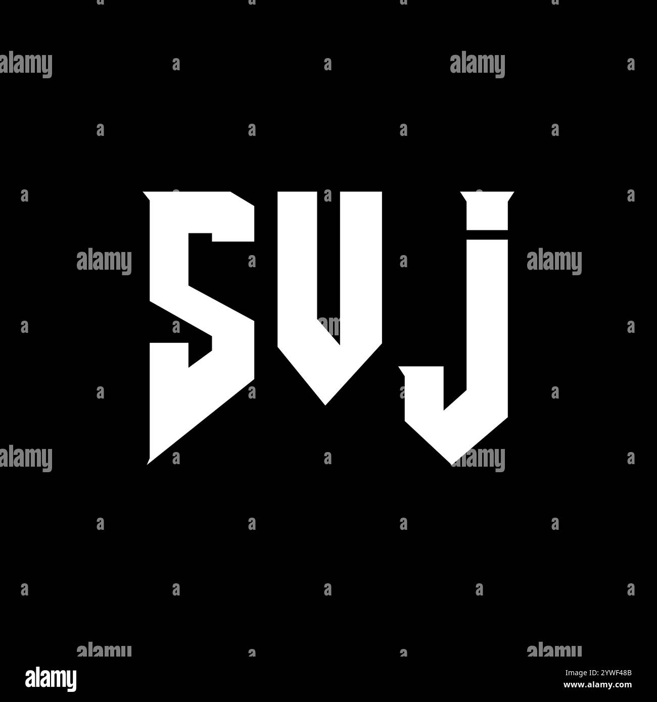 Svj business company logo hi-res stock photography and images - Alamy