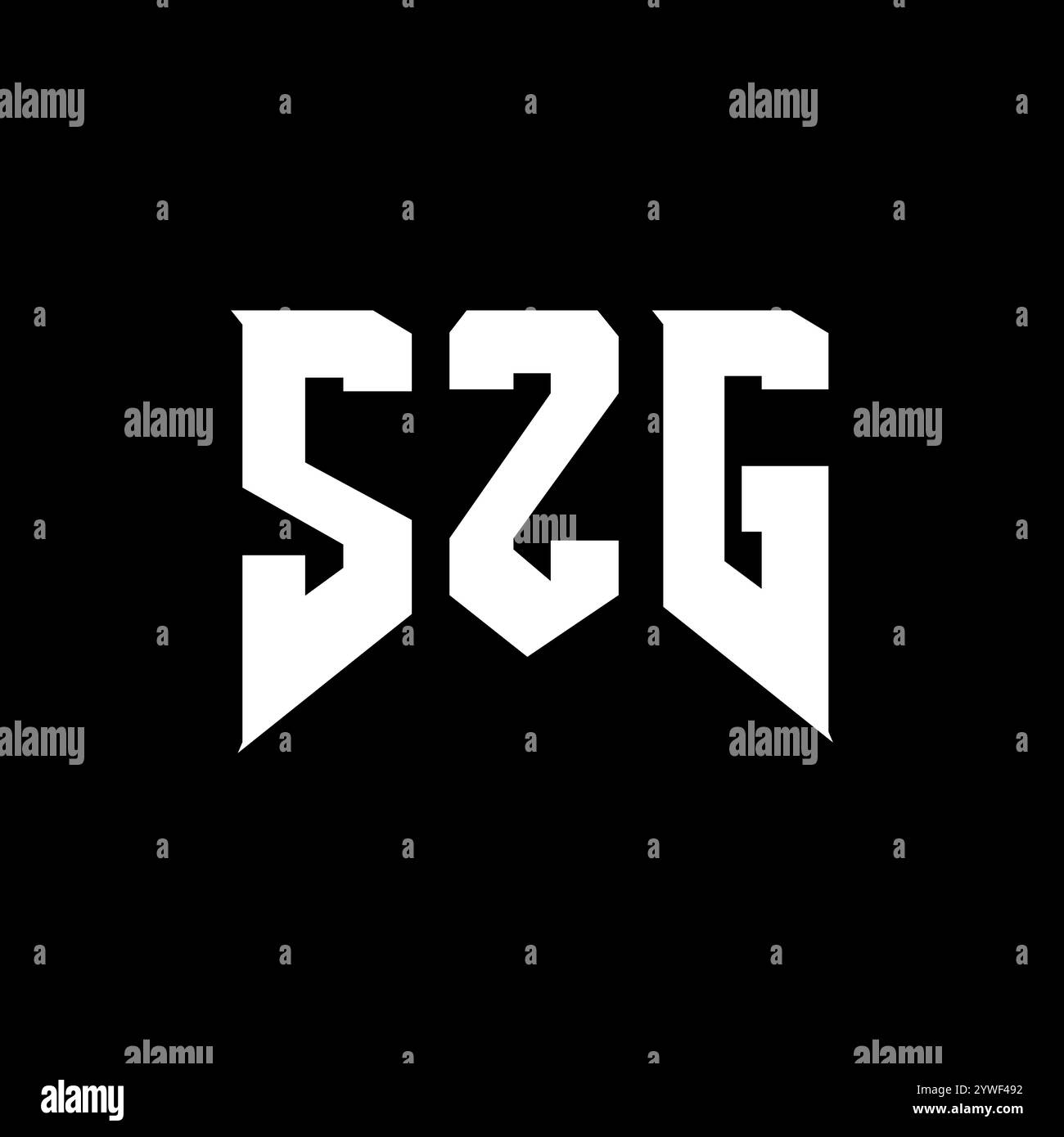 SZG letter logo design for technology company. SZG logo design black ...