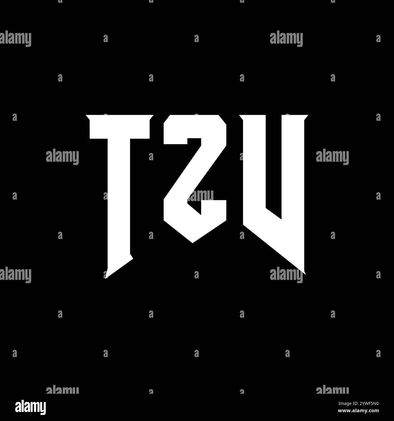 TZV letter logo design for technology company. TZV logo design black ...