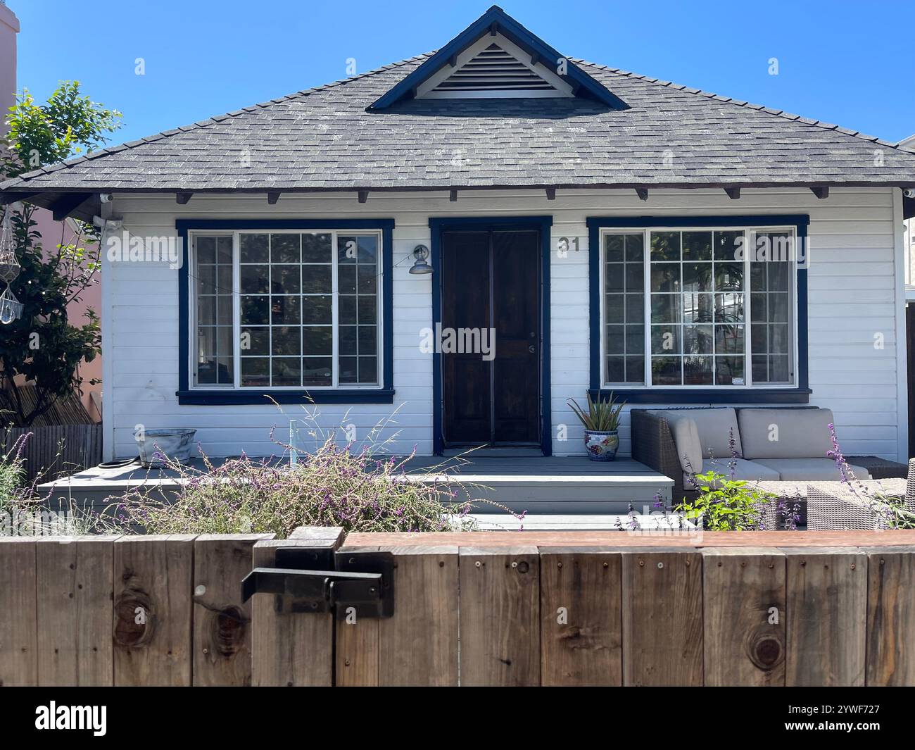 Charming California Home in Venice Beach Area Stock Photo - Alamy