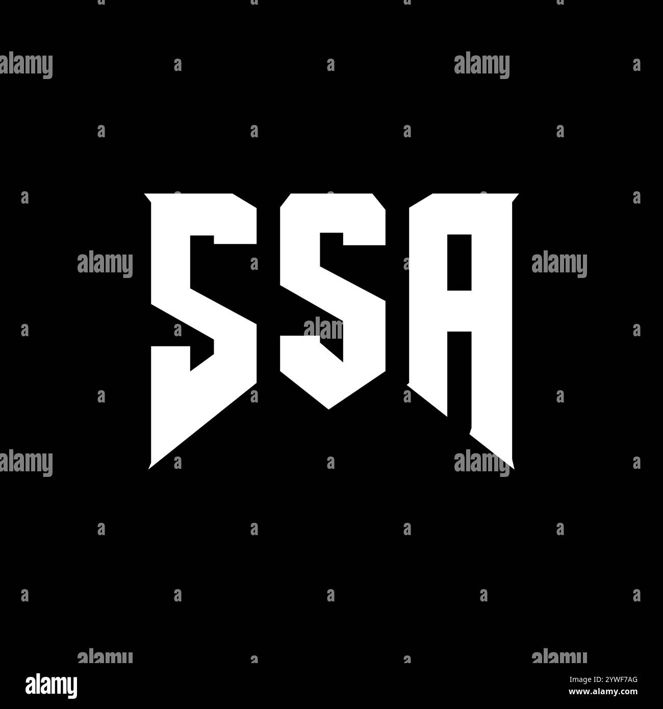 Ssa business company logo Black and White Stock Photos & Images - Alamy