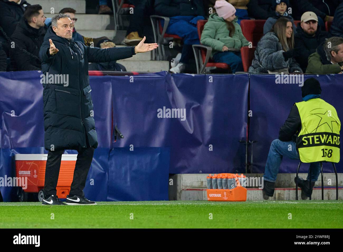 Salzburg, Österreich 10. Dezember 2024: Champions League - 2024/2025 ...