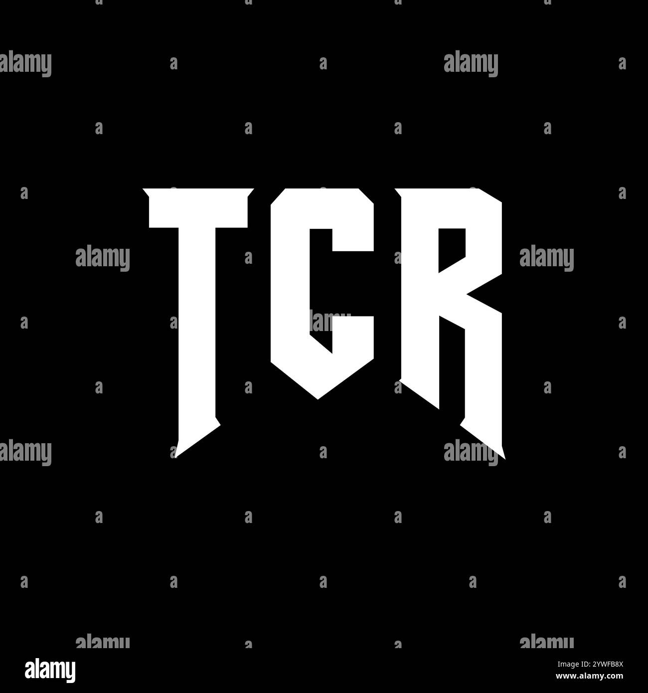 TCR letter logo design for technology company. TCR logo design black ...