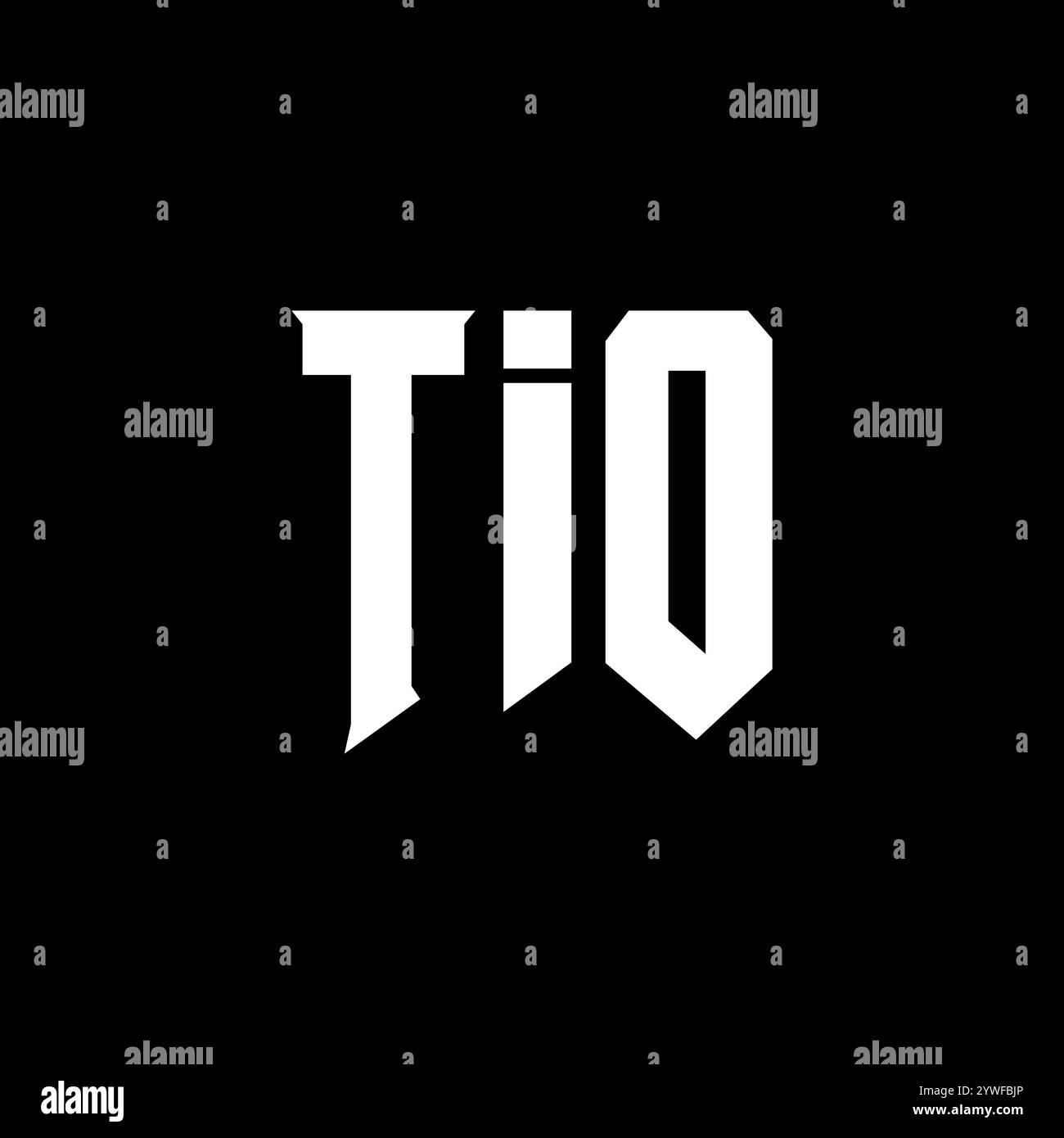 TIO letter logo design for technology company. TIO logo design black ...