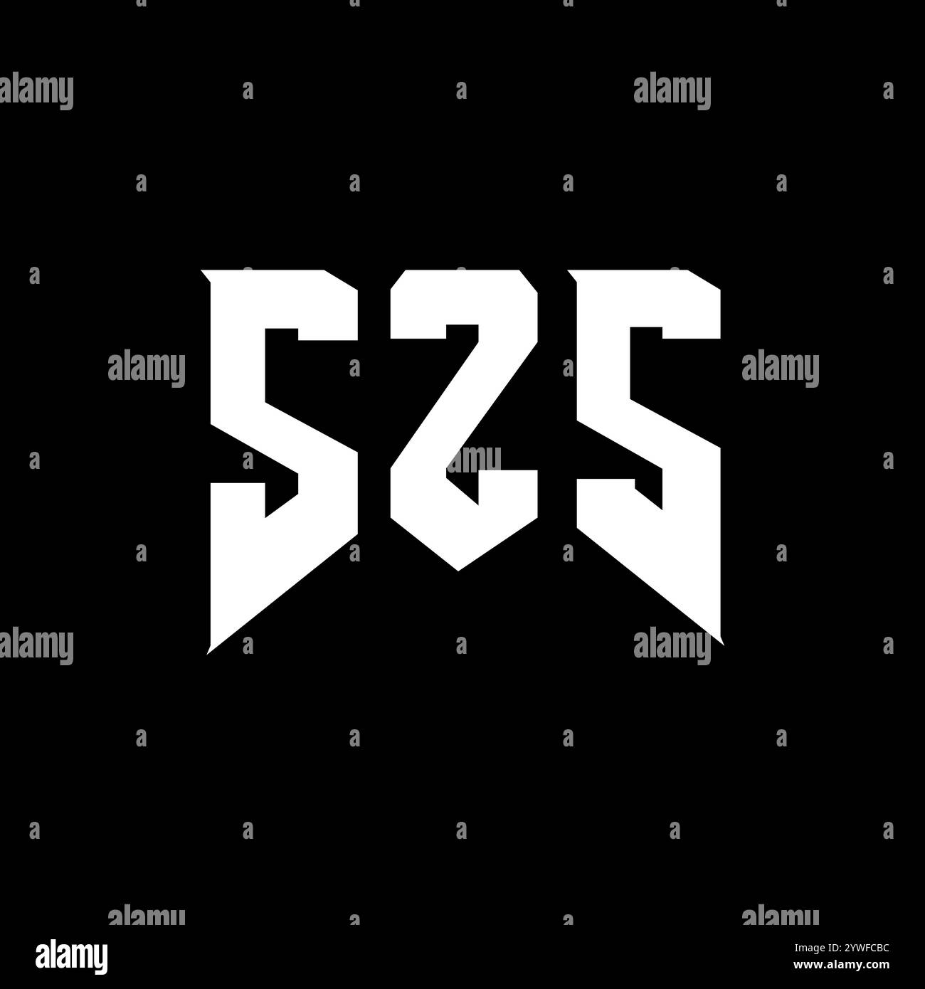 SZS letter logo design for technology company. SZS logo design black ...