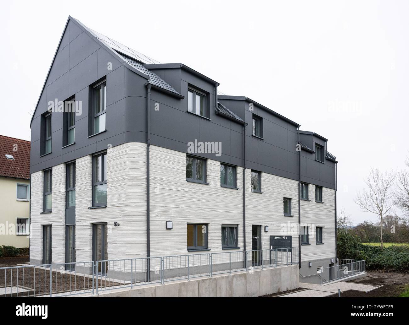 11 December 2024, North Rhine-Westphalia, Lünen: Completion of Germany ...