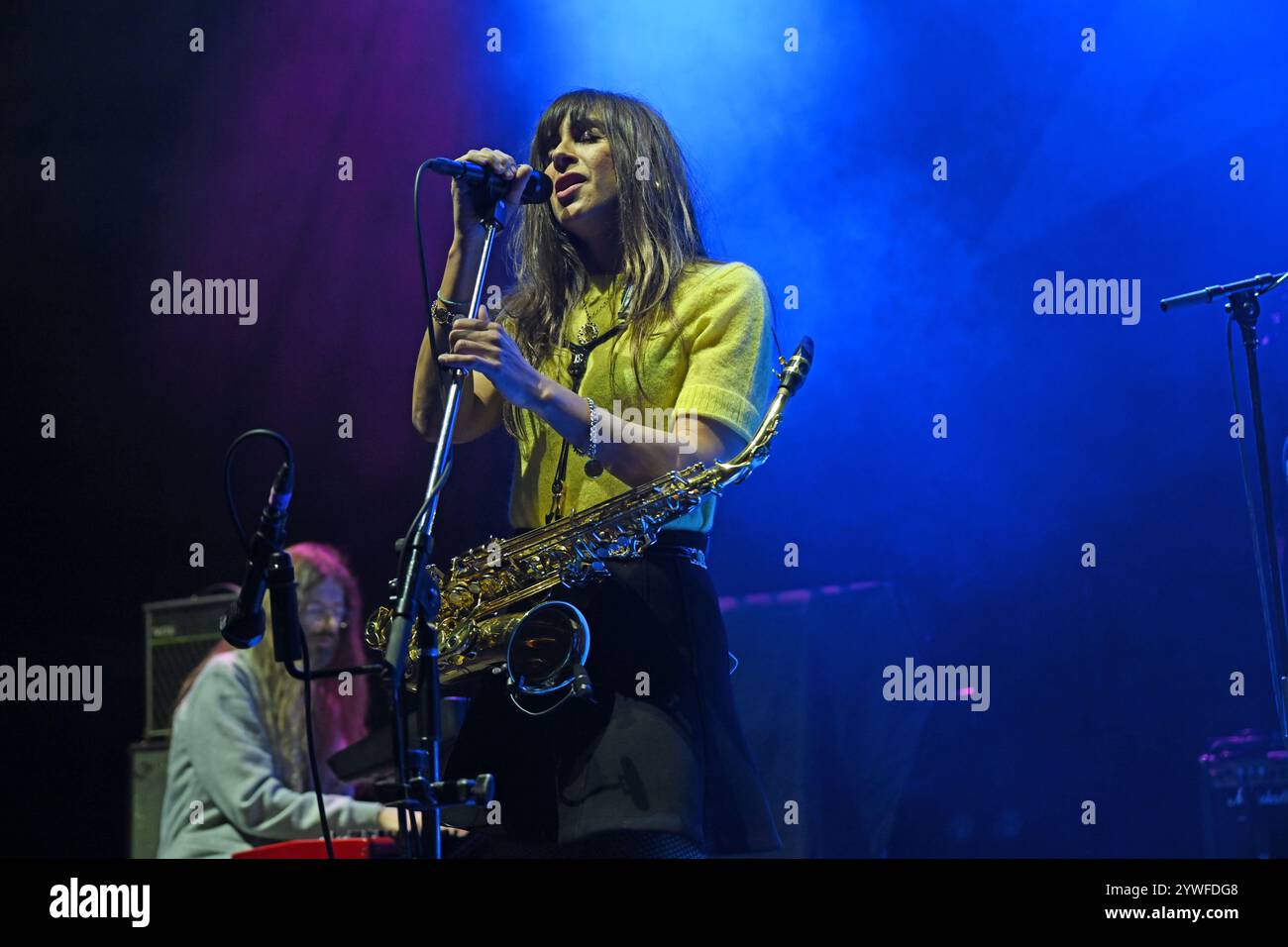 UK. 10th Dec, 2024. LONDON, ENGLAND - DECEMBER 10: Abi Harding of ‘The ...