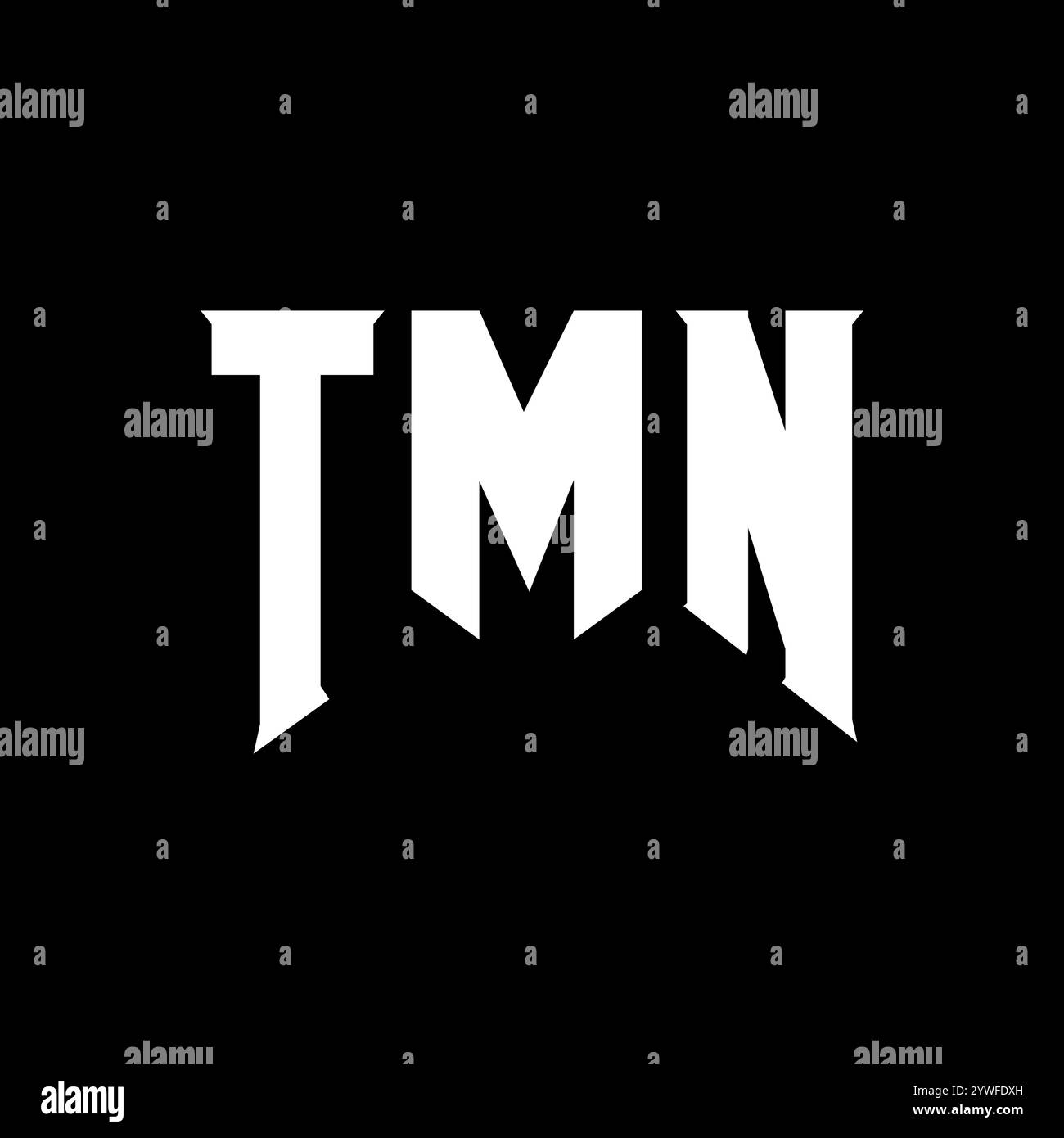 TMN letter logo design for technology company. TMN logo design black ...