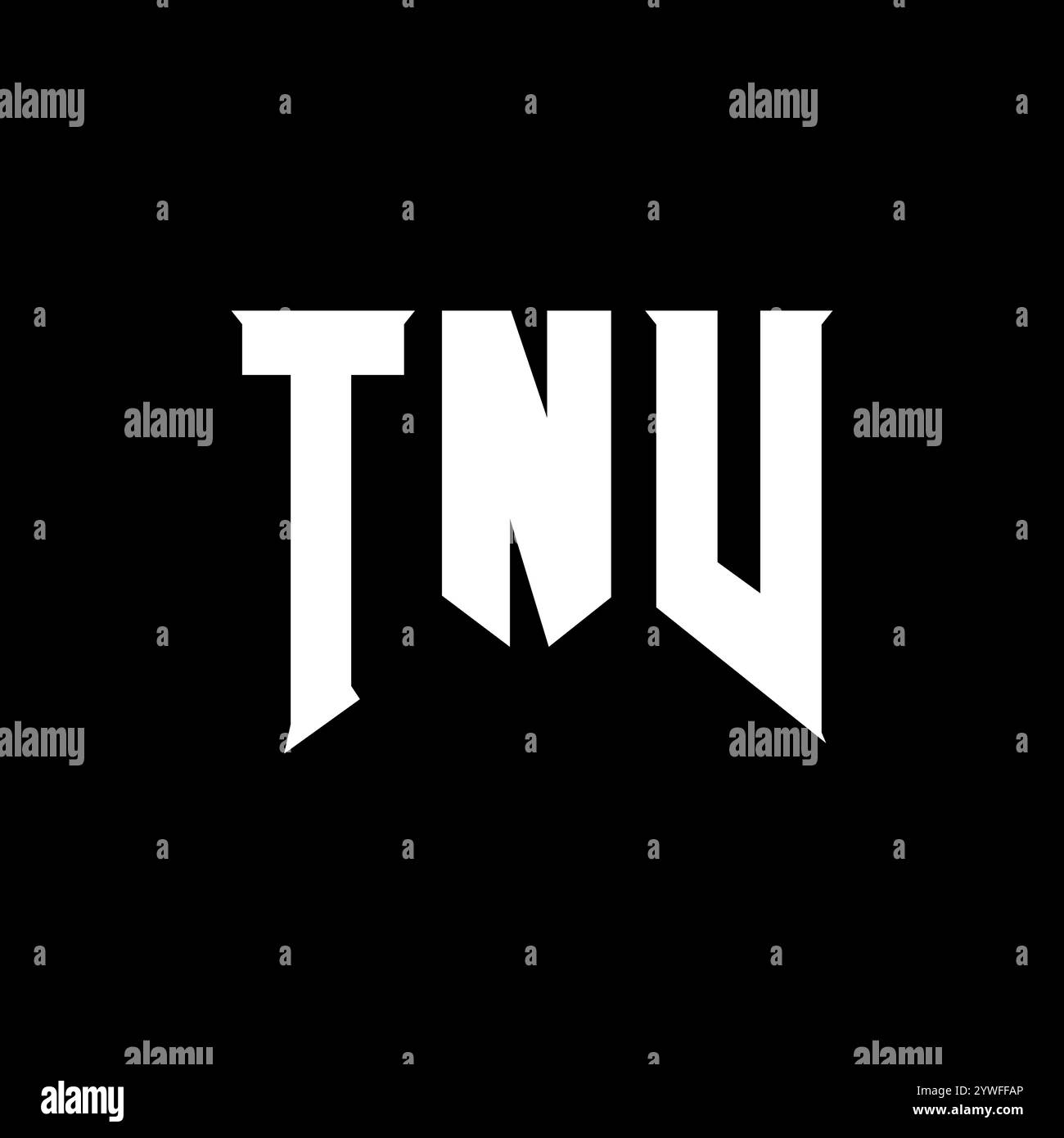 TNV letter logo design for technology company. TNV logo design black ...