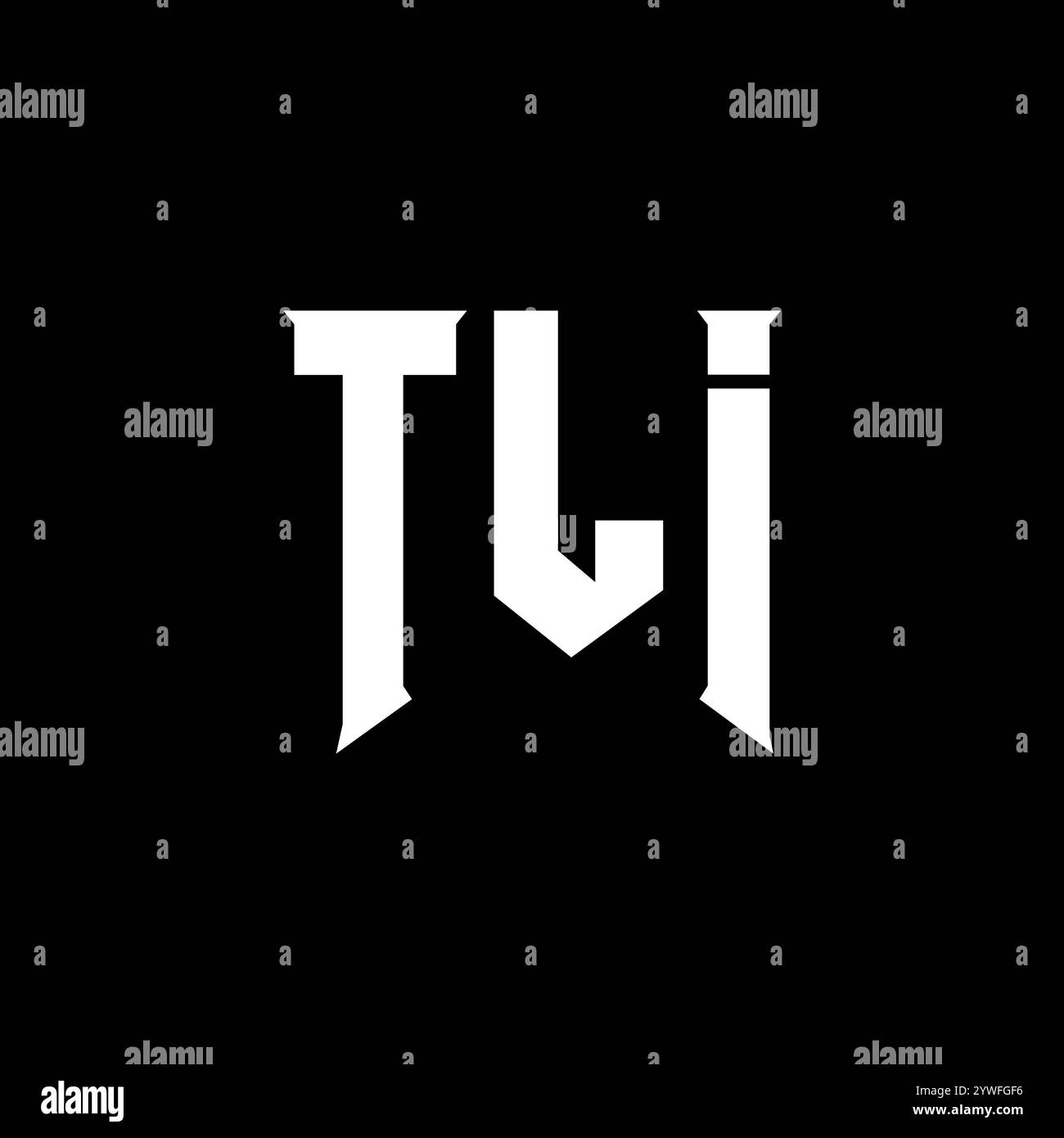 TLI letter logo design for technology company. TLI logo design black ...