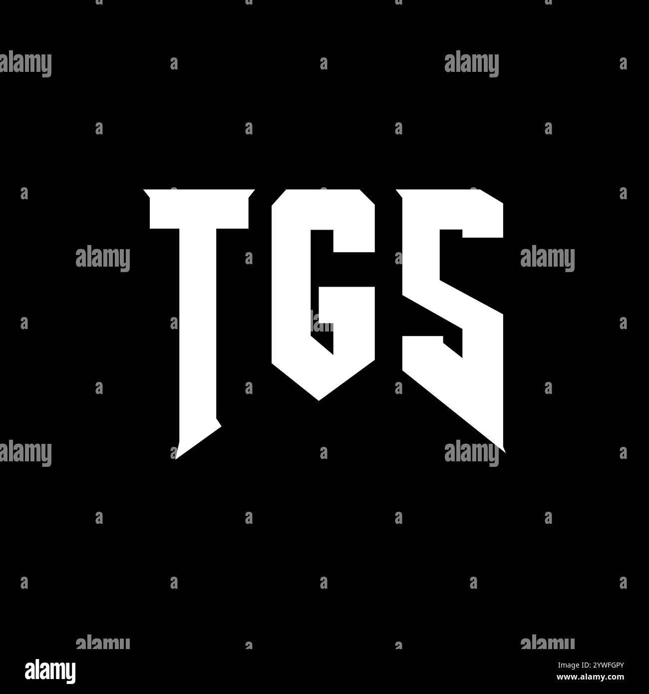 TGS letter logo design for technology company. TGS logo design black ...