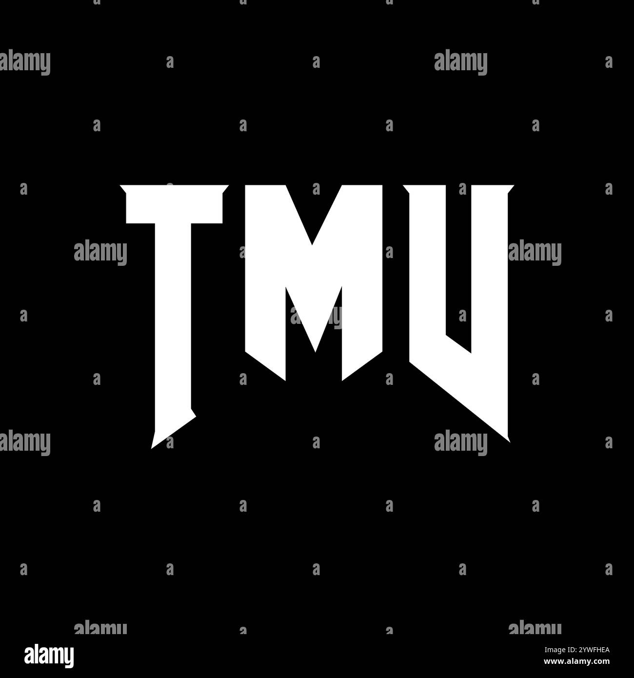 TMV letter logo design for technology company. TMV logo design black ...