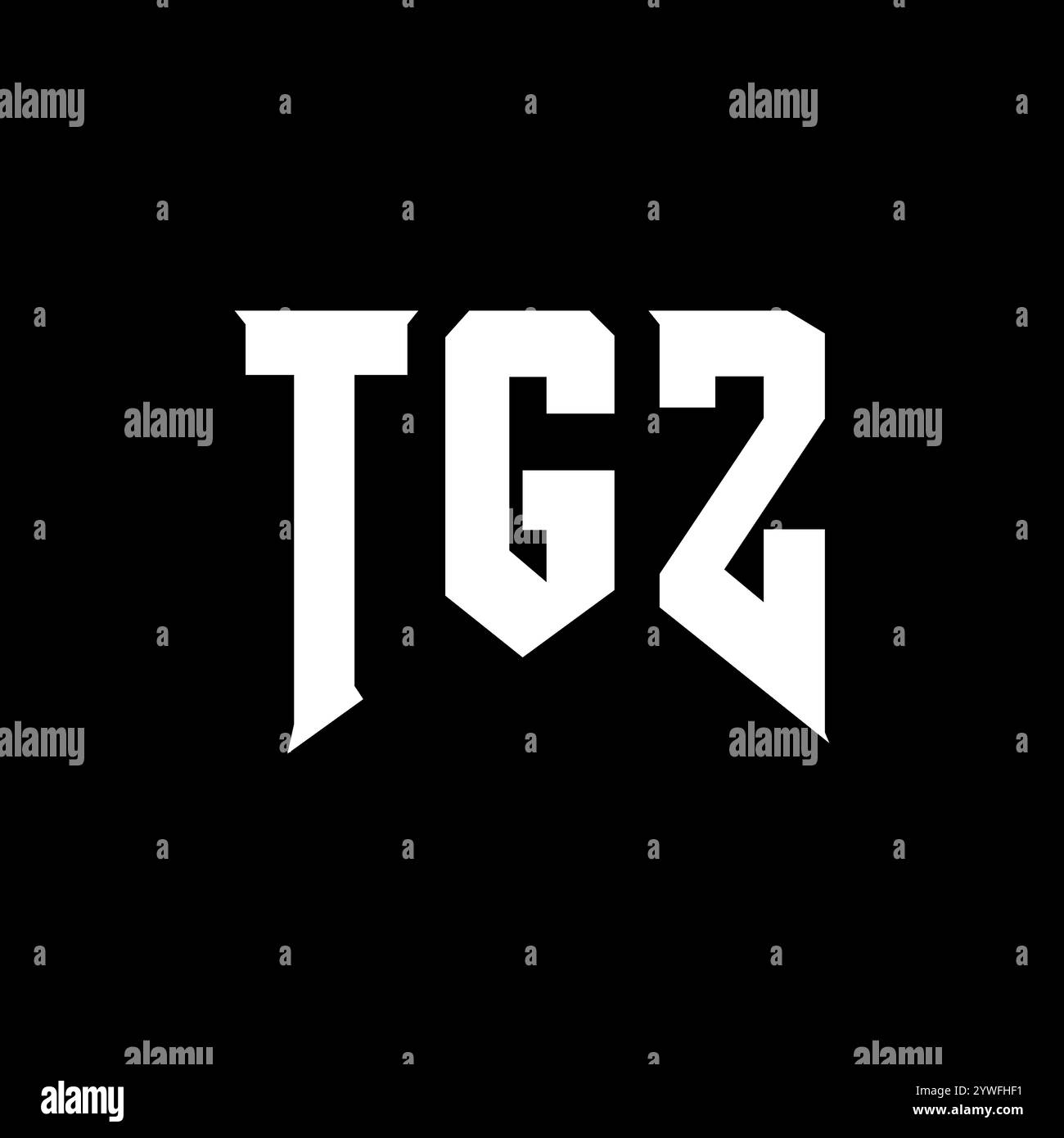 Tgz logo design Stock Vector Images - Alamy