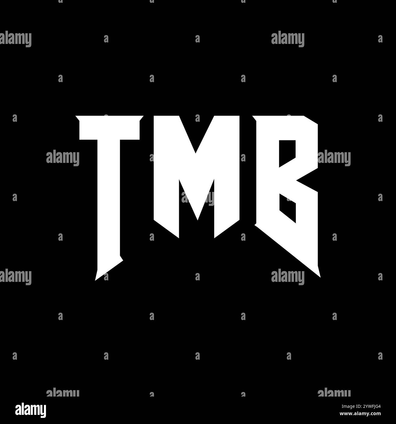 TMB letter logo design for technology company. TMB logo design black ...
