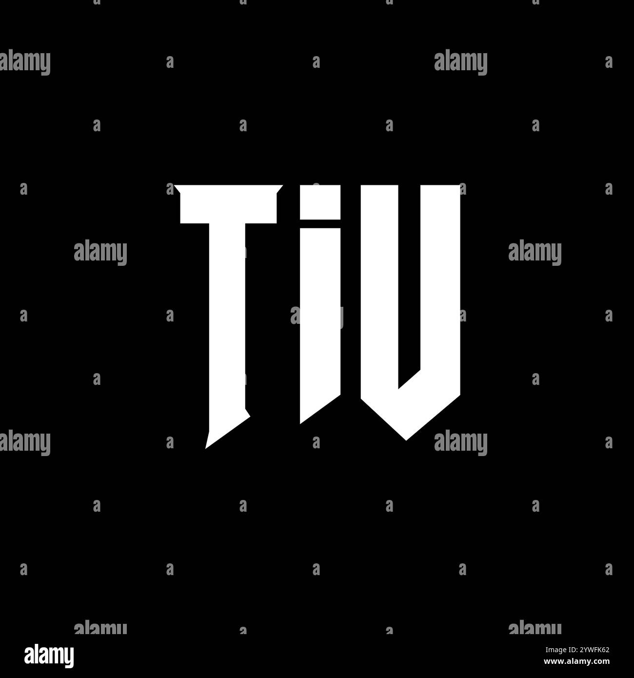 TIU letter logo design for technology company. TIU logo design black ...