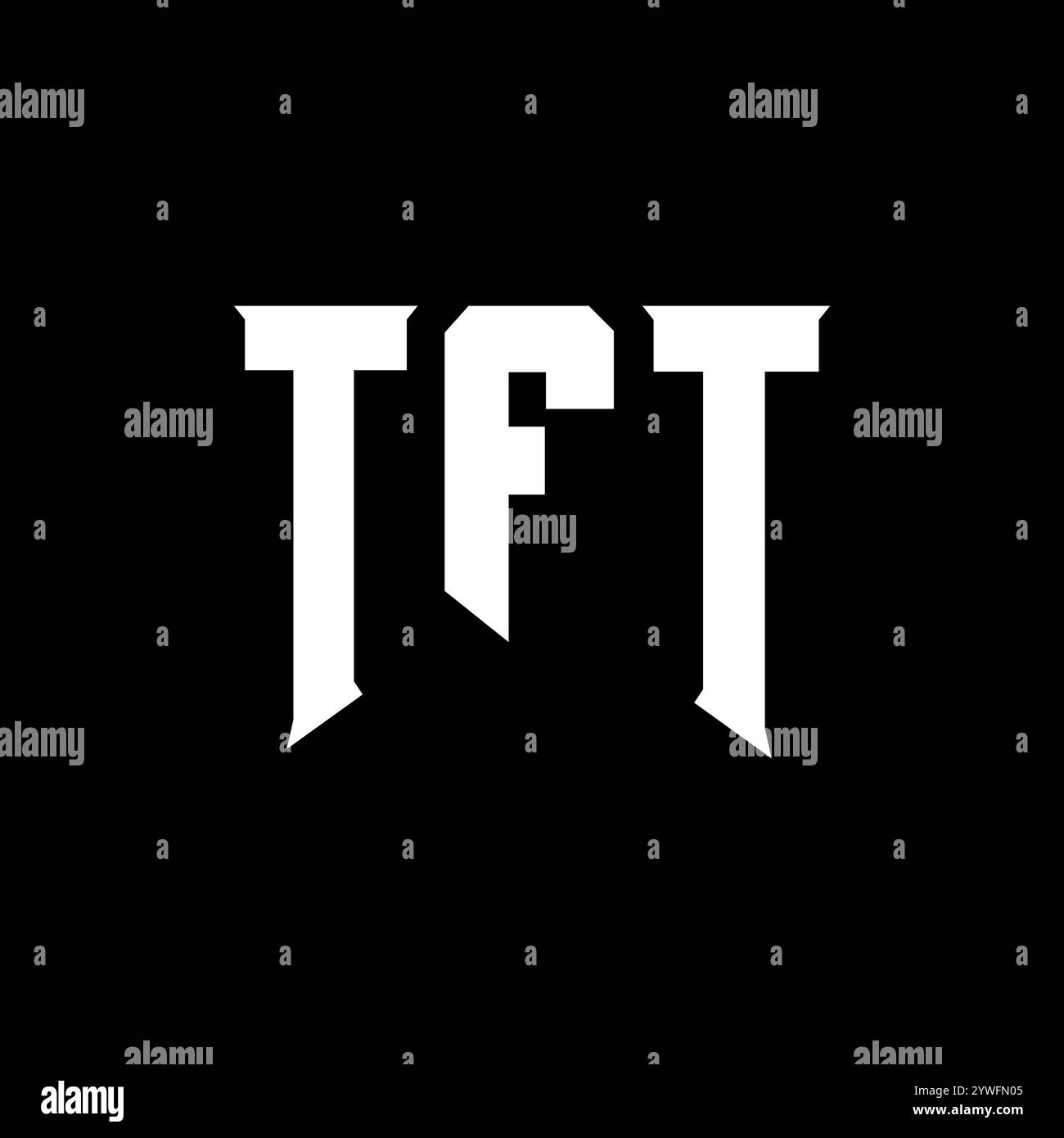 TFT letter logo design for technology company. TFT logo design black ... TFT letter logo design for technology company. TFT logo design black ...